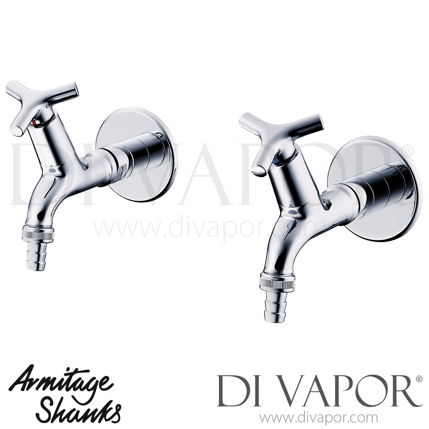 Armitage Shanks B1674AA Nimbus 21 Bib Taps with Hose Union Spare Parts