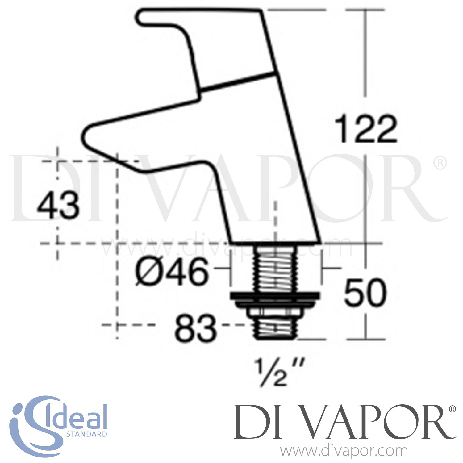 Ideal Standard B8074AA Active Pair Basin Taps Spare Parts