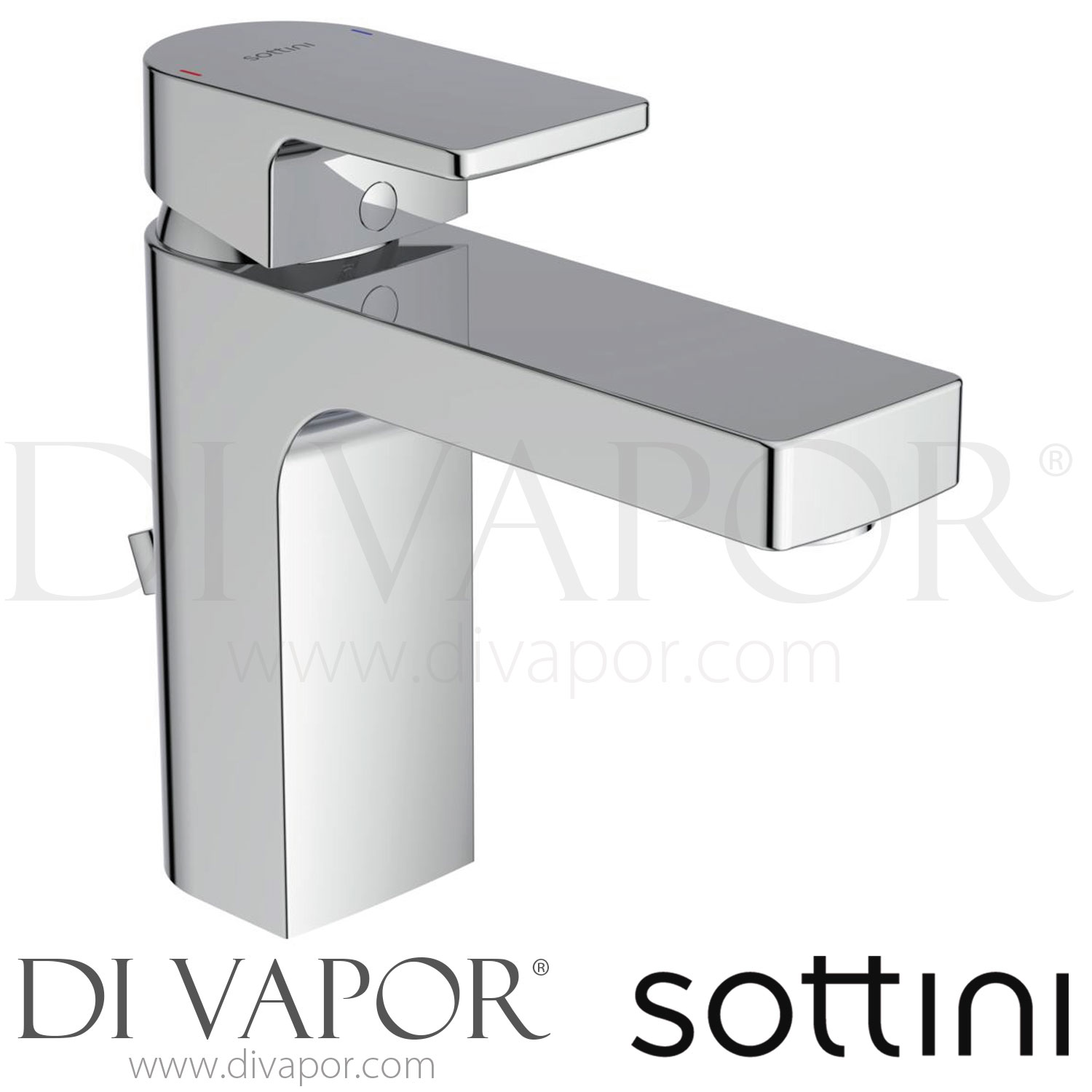 Sottini BC428AA Ceno Project Basin Mixer with Pop-Up Waste 5LPM Spare Parts