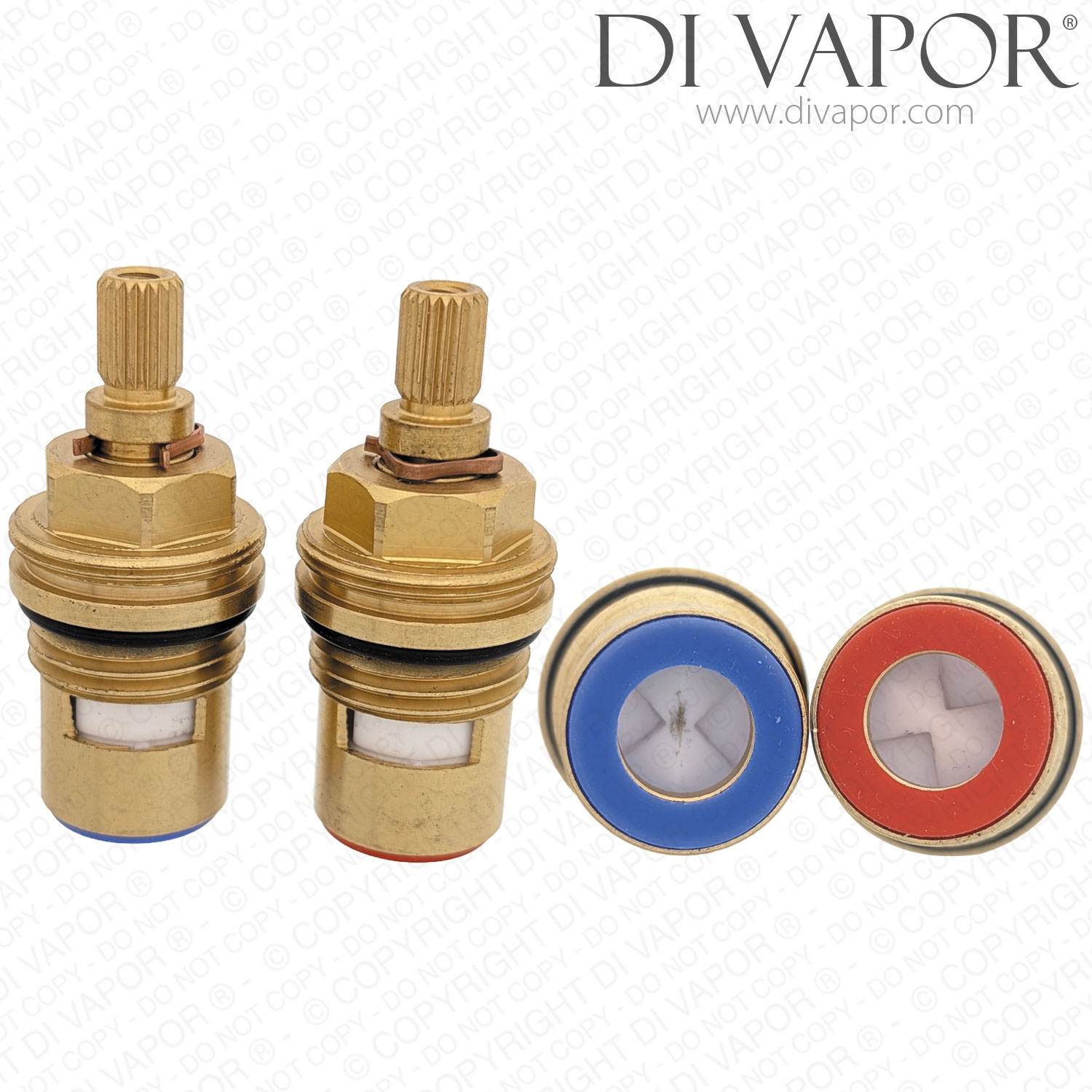 BC Sanitan BCSANBASINPAIR Pair of 1/2 Inch Basin Tap Cartridges