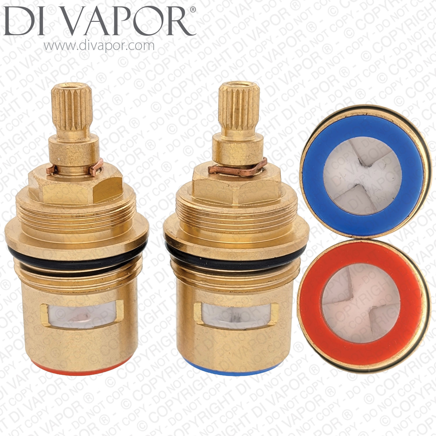 BC Sanitan BCSANBATHPAIR Pair of 3/4 Inch Bath Tap Cartridges