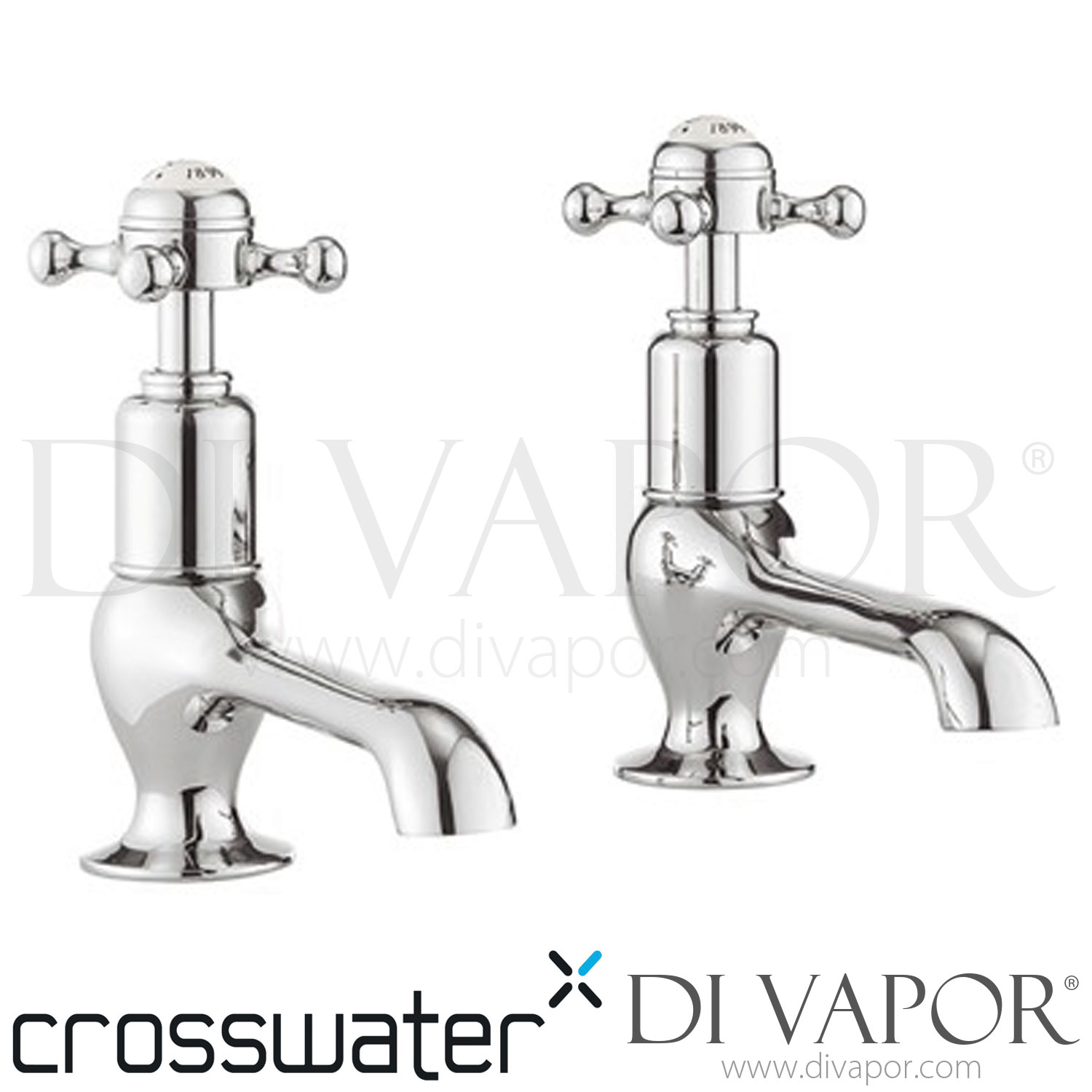 Crosswater BL140DNC Belgravia Crosshead Long Nose Basin Taps Spare Parts