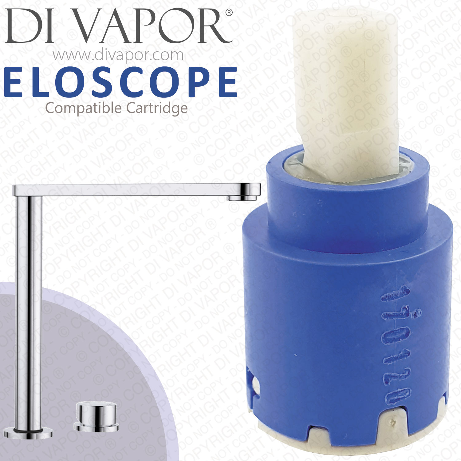 BLANCO ELOSCOPE-F II CHROME HP - Compatible BM4150CH Tap Cartridge ...