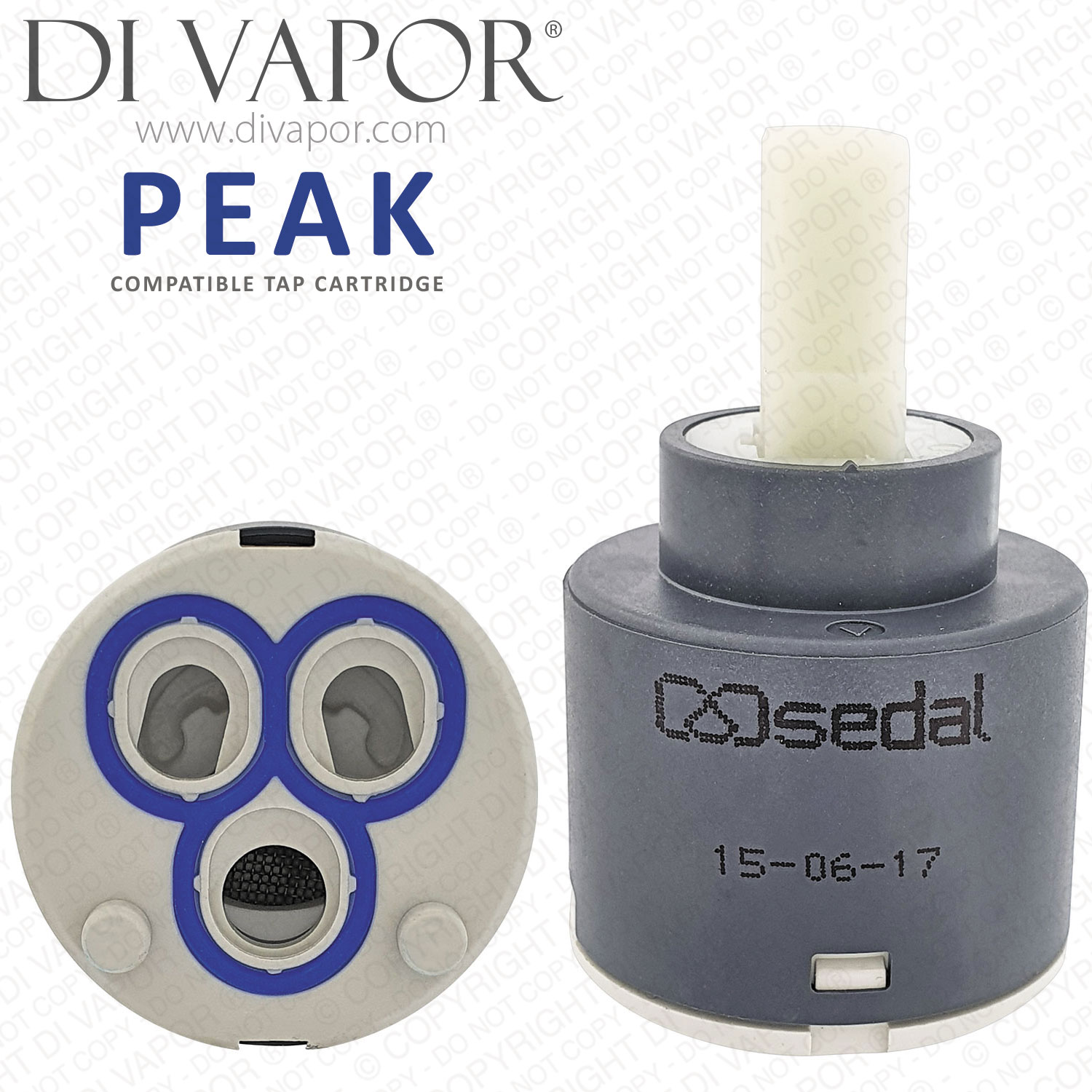 Blanco PEAK CHROME - Compatible BM4700CH Mixer Tap Cartridge - BM4700CHD