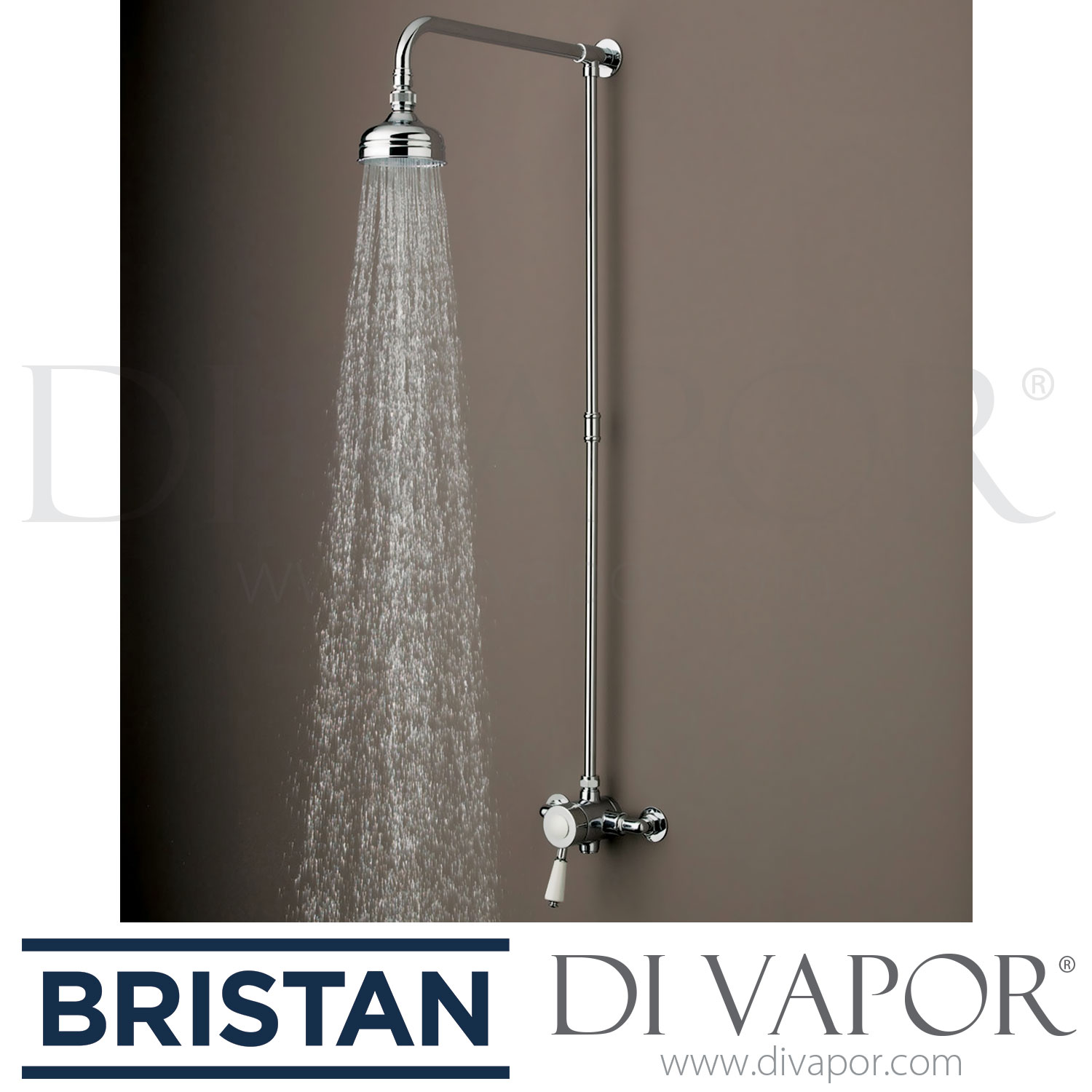 Bristan Colonial Manual Surface Mounted Shower with Rigid Riser Spare ...