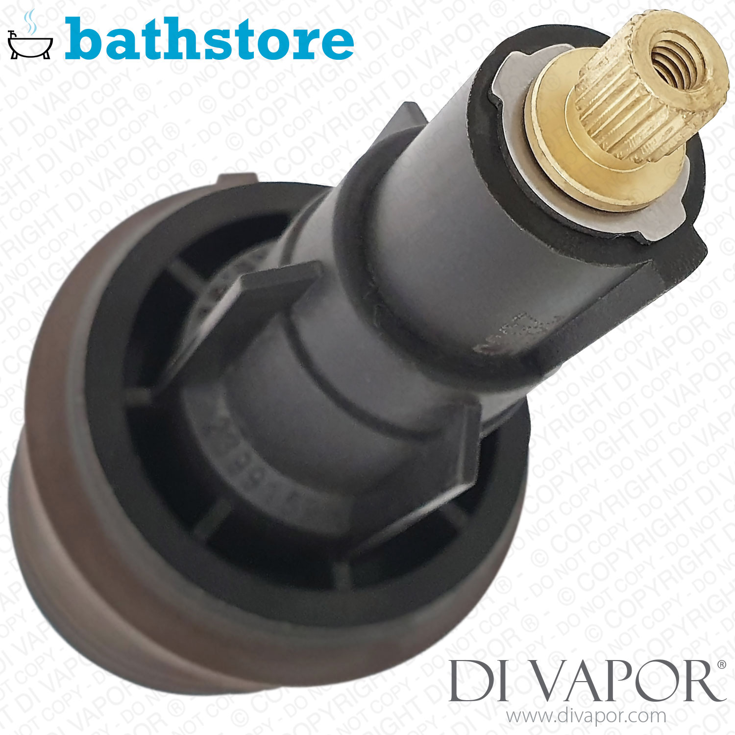 Bathstore Dual Control Shower Valve CHR BSQLBP1000RC Thermostatic Cartridge - BSQ6RCT