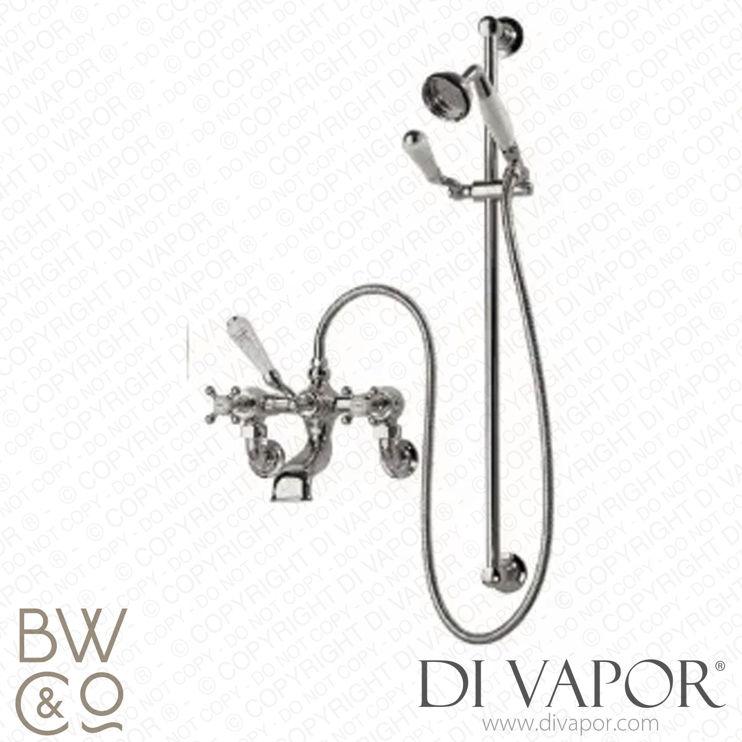 Barber WIlsons MC4305 Mastercraft Deck Mounted Bath Shower Mixer and ...