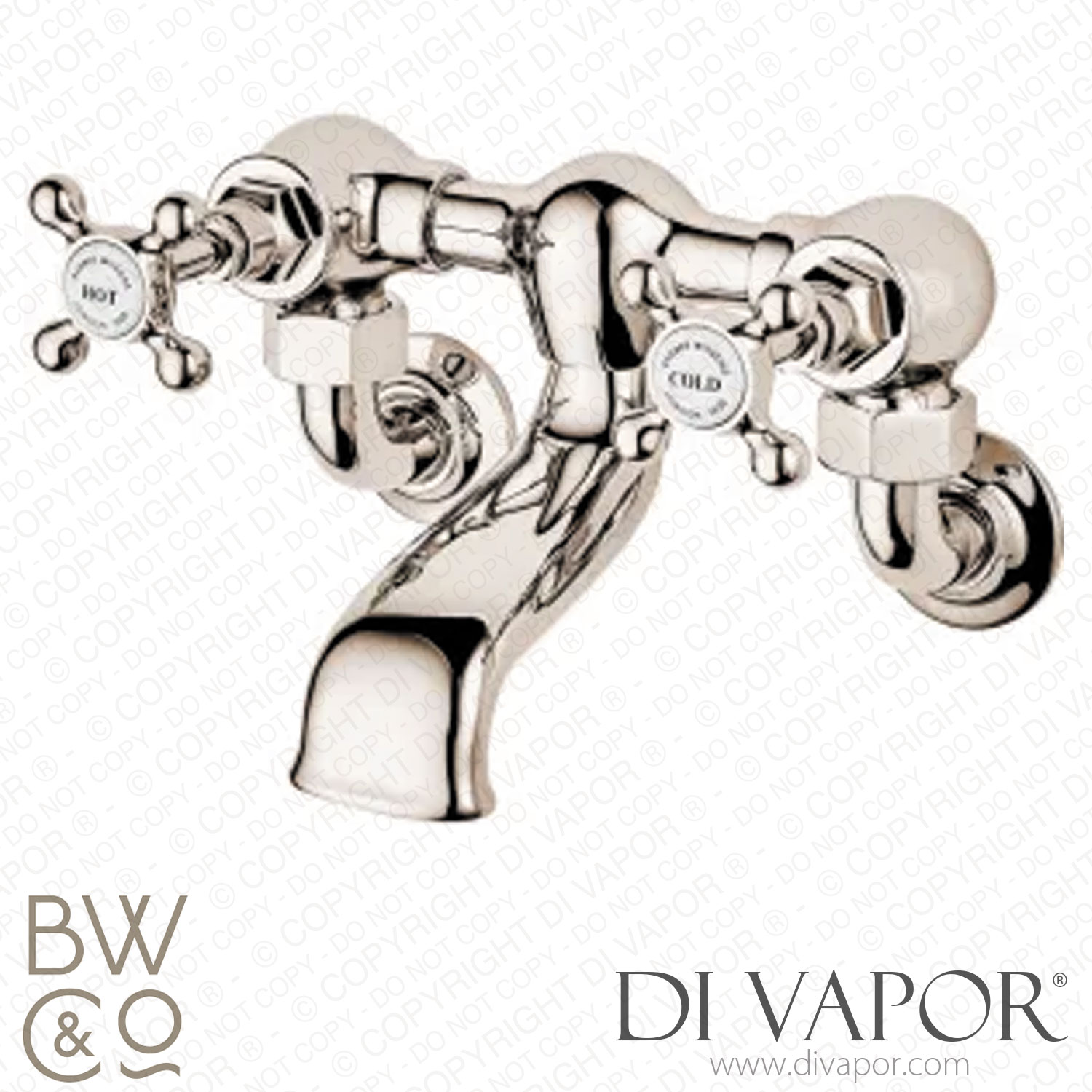 Barber Wilsons R3308 Regent Exposed Wall Mounted Bath Filler Tap Spare ...
