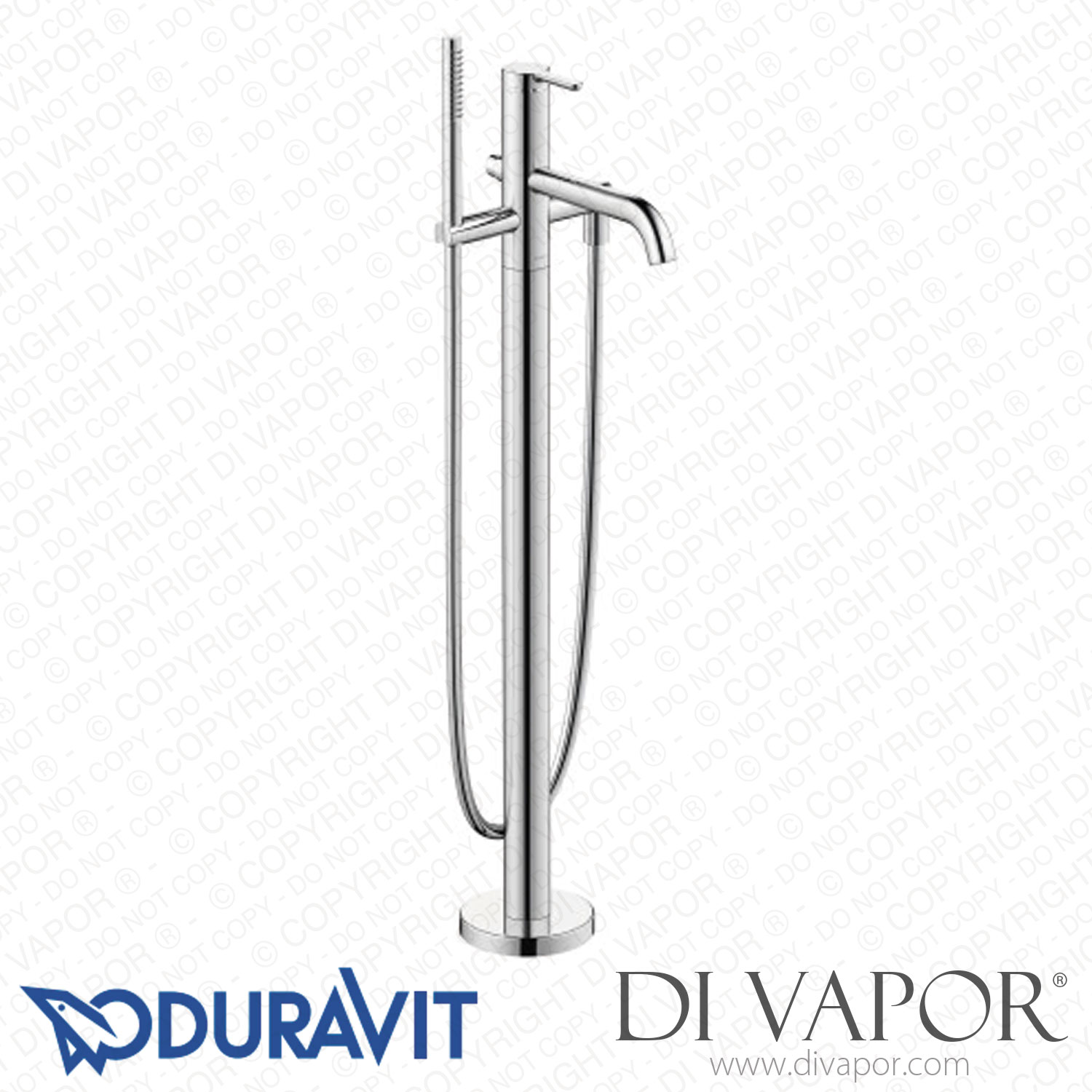 Duravit C.1 Freestanding Bath Mixer (C15250000010) Spare Parts