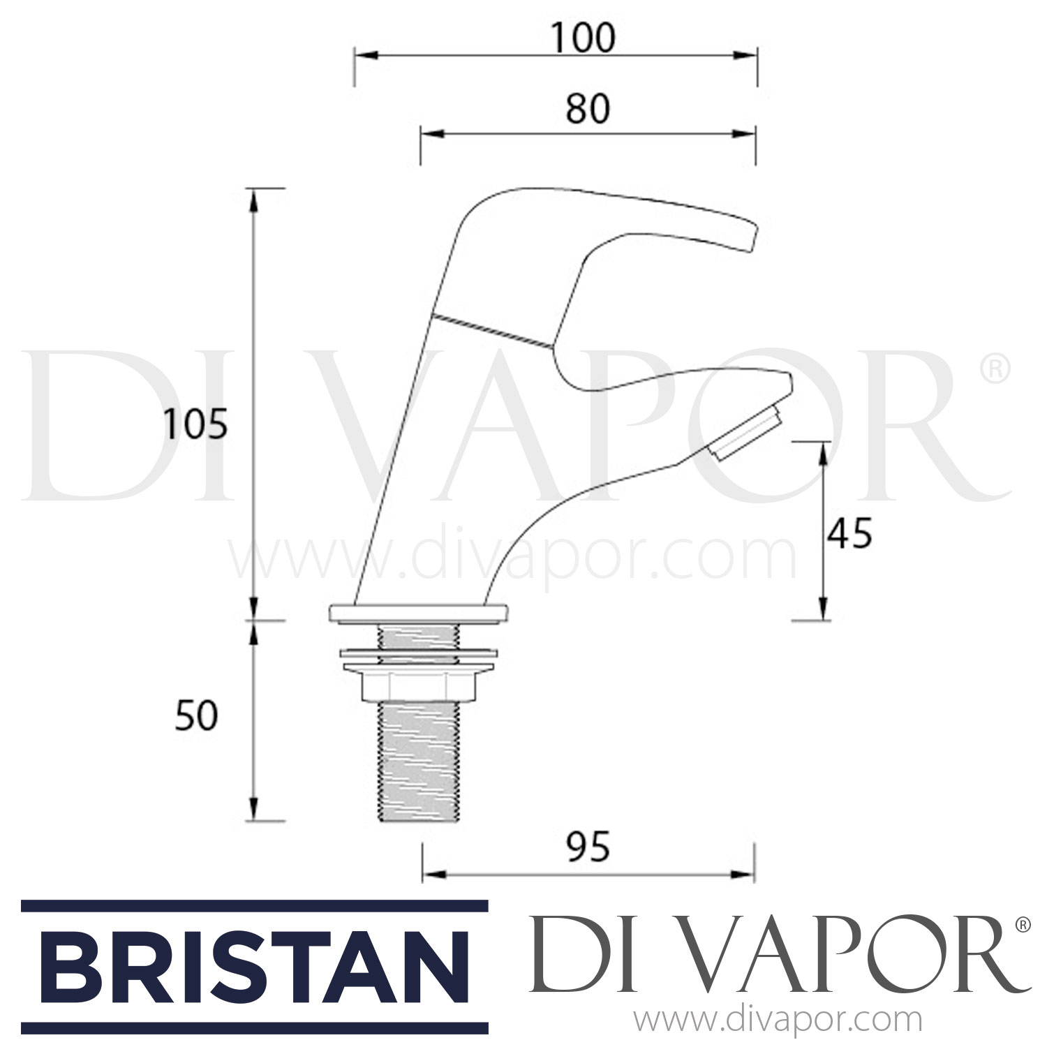 Bristan CAD 3/4 C Cadet Bath Taps Spare Parts