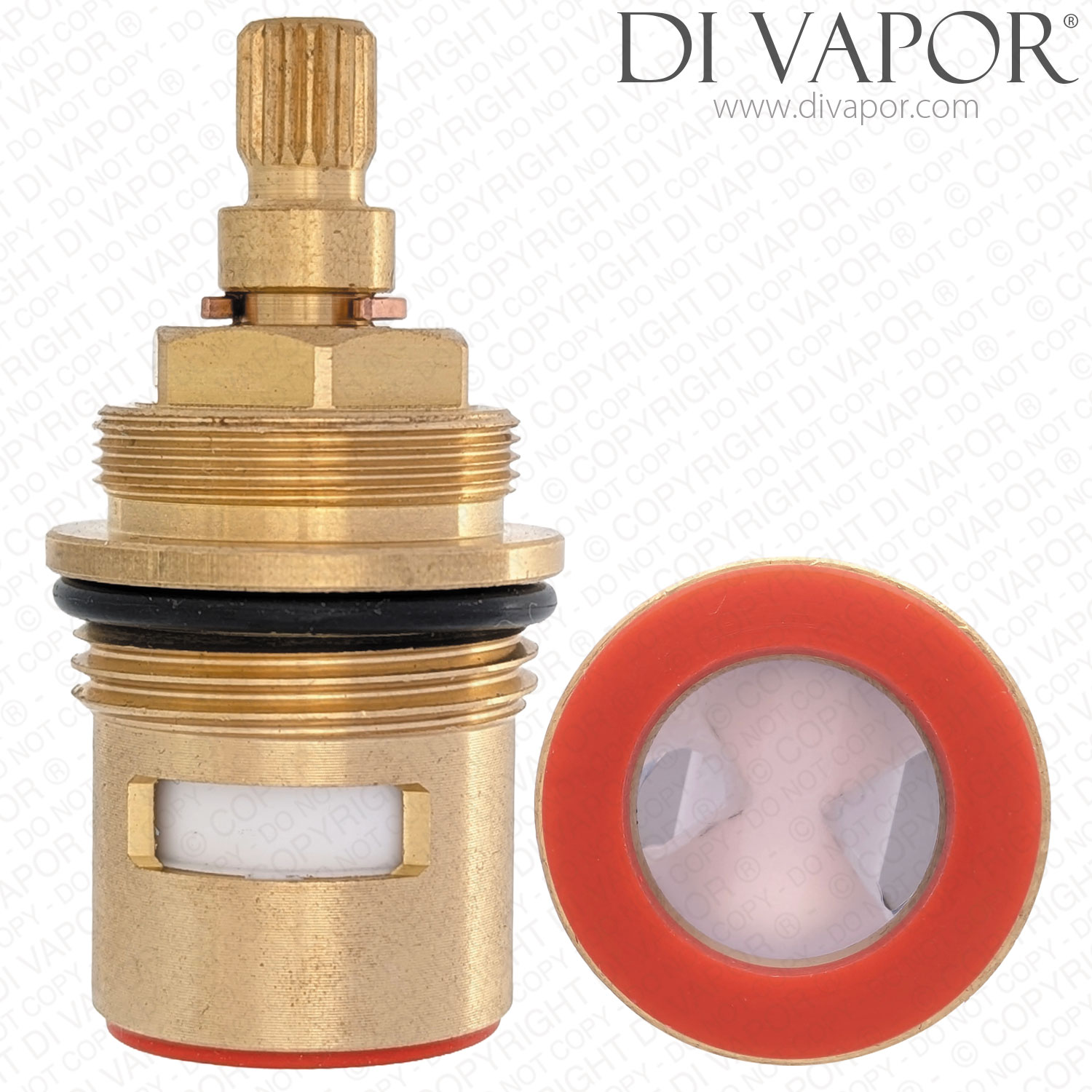 Chartley Stone CHAR003 Clockwise Open Flow Cartridge for Topez Shower ...