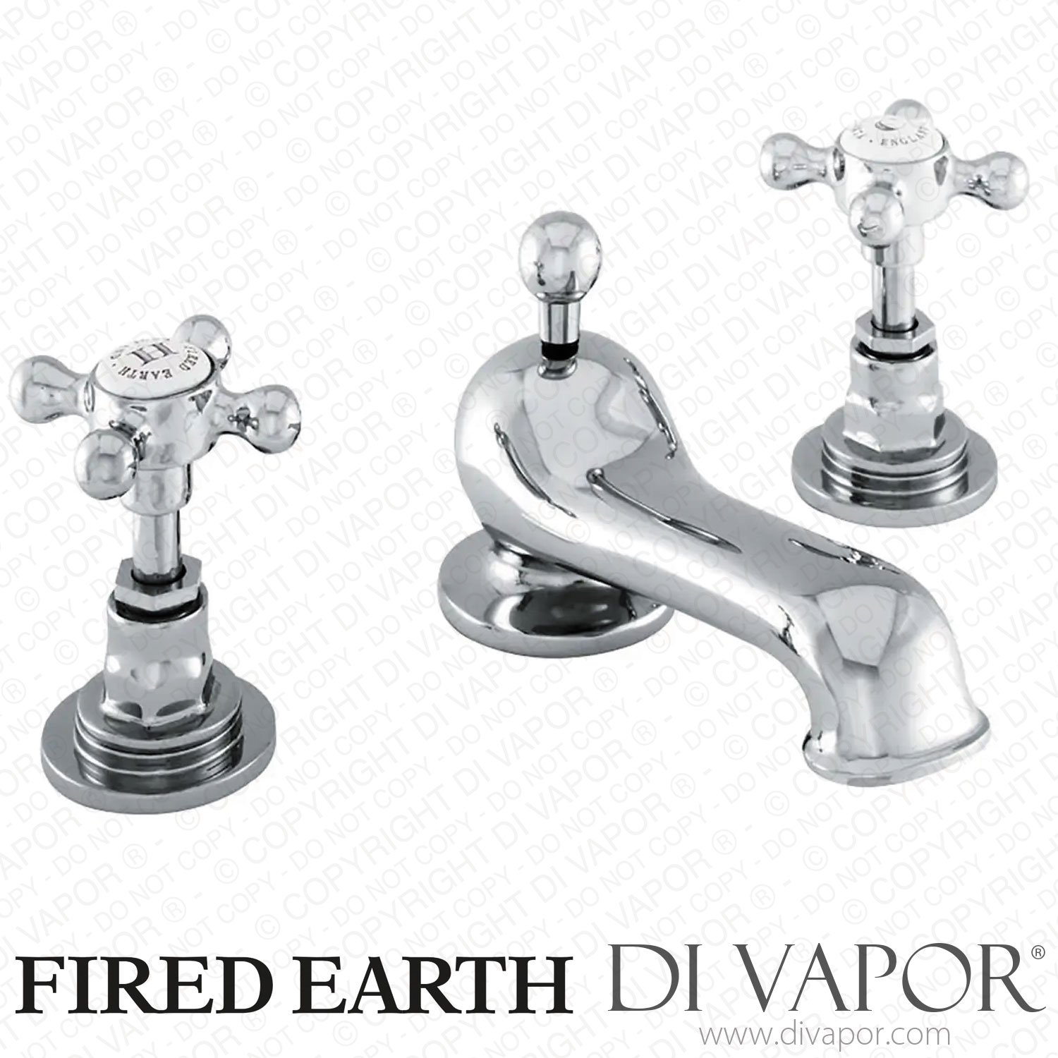 FIRED EARTH Classic 3 Hole Basin Mixer (CLA3HBM2-1) Spare Parts