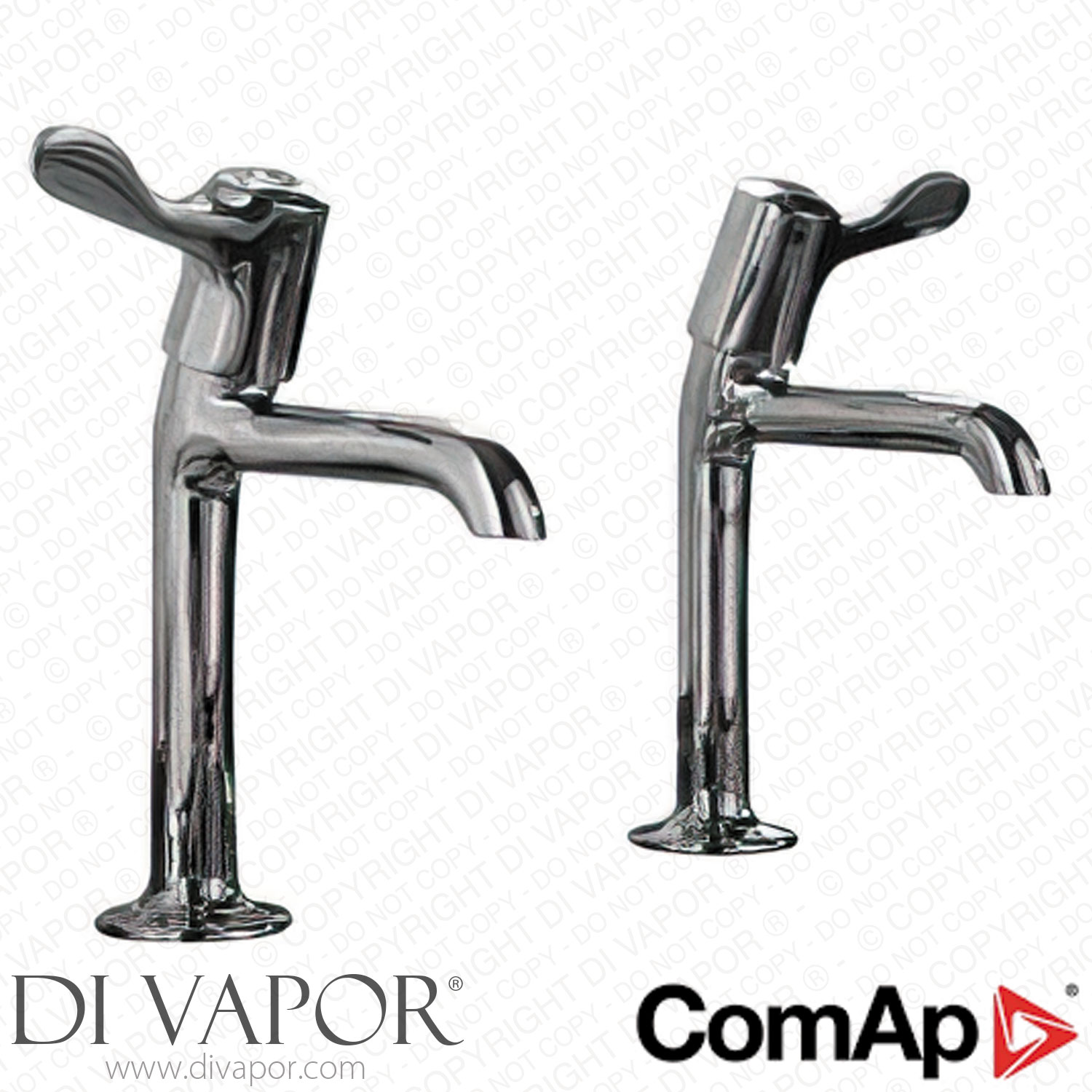 Comap PY Comap Performa 2158QT 1/4 Turn Lever Pair of High Neck Sink ...