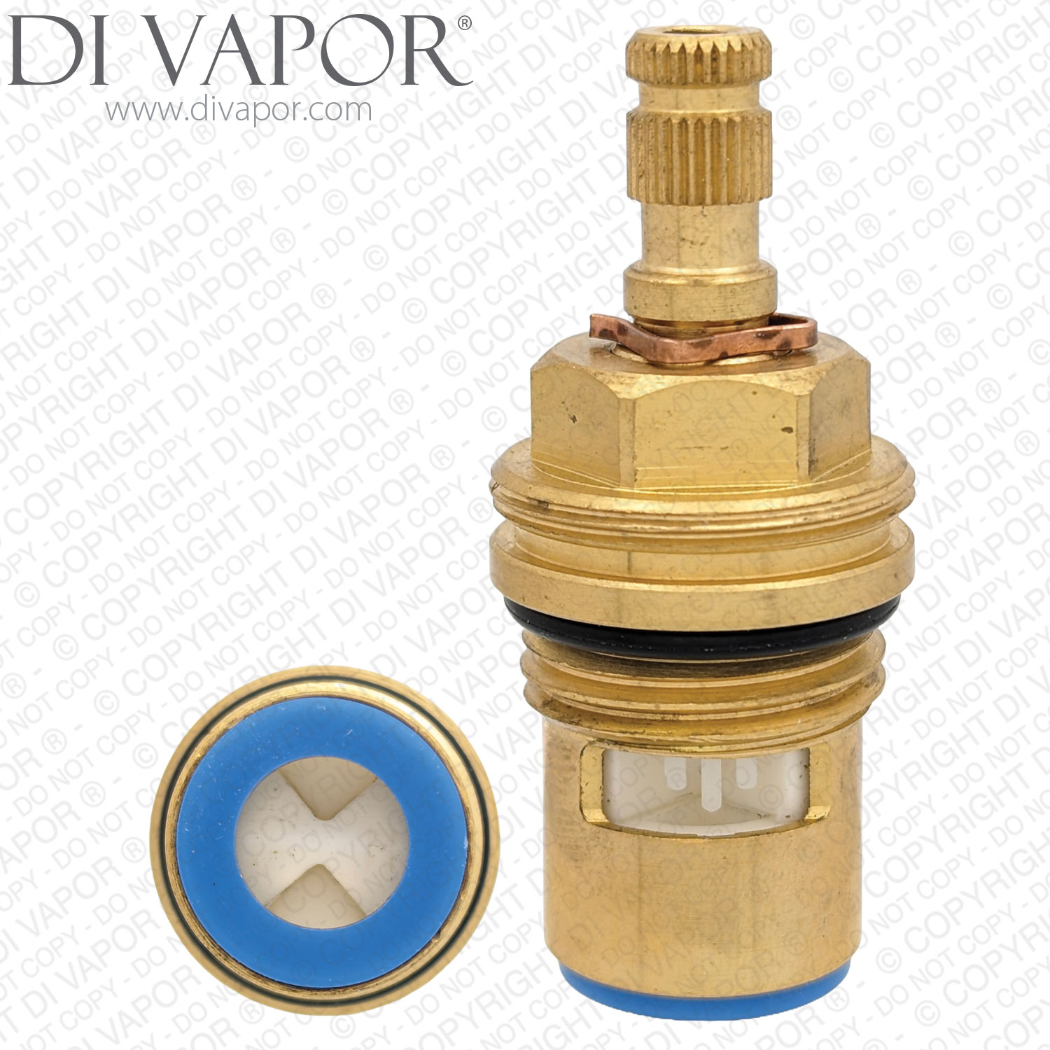 Carron Phoenix Tap Cartridge - Anti-Clockwise Turn to Open - 28 Splines