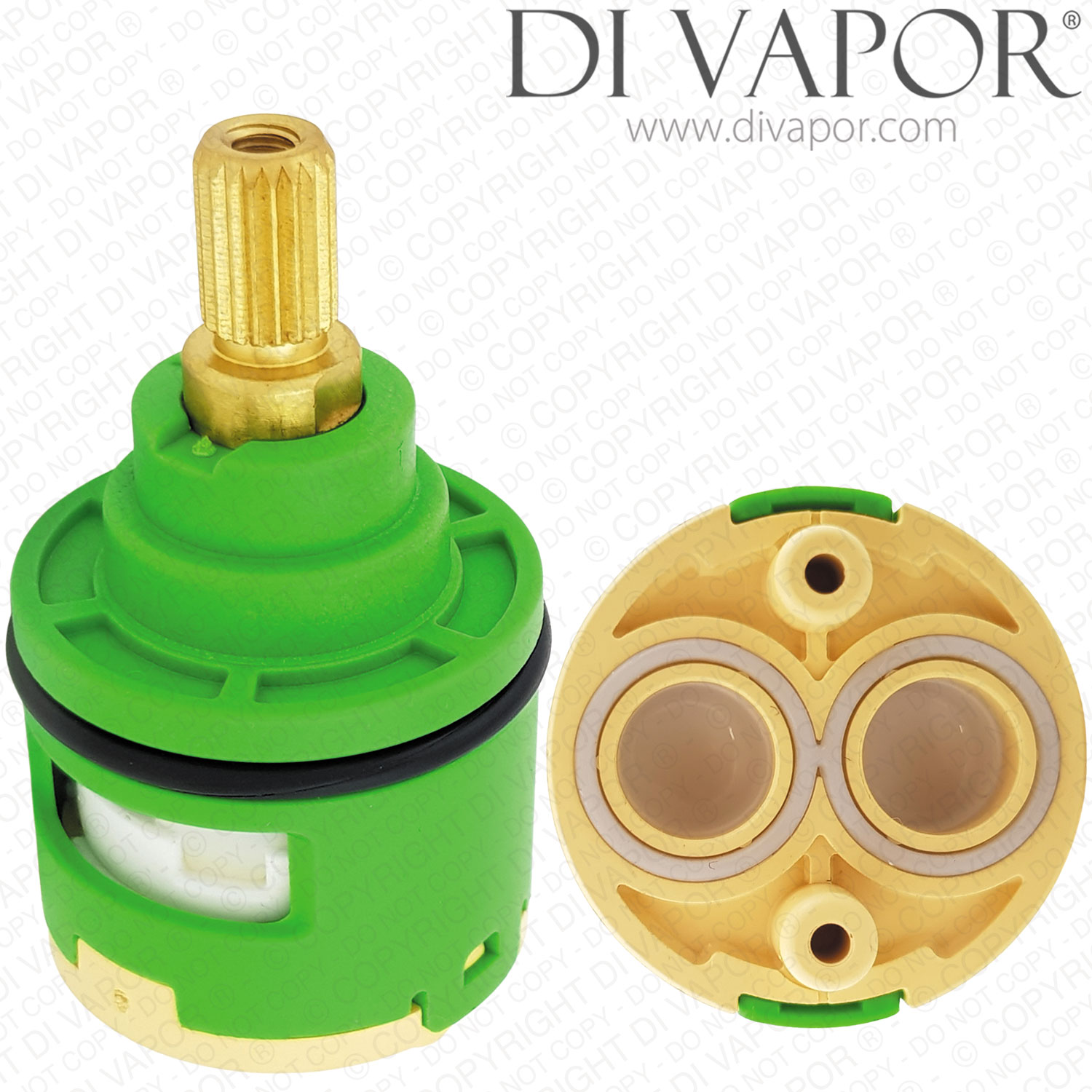 Diverter Cartridge for Cruze Twin Round Concealed Shower Valve with ...