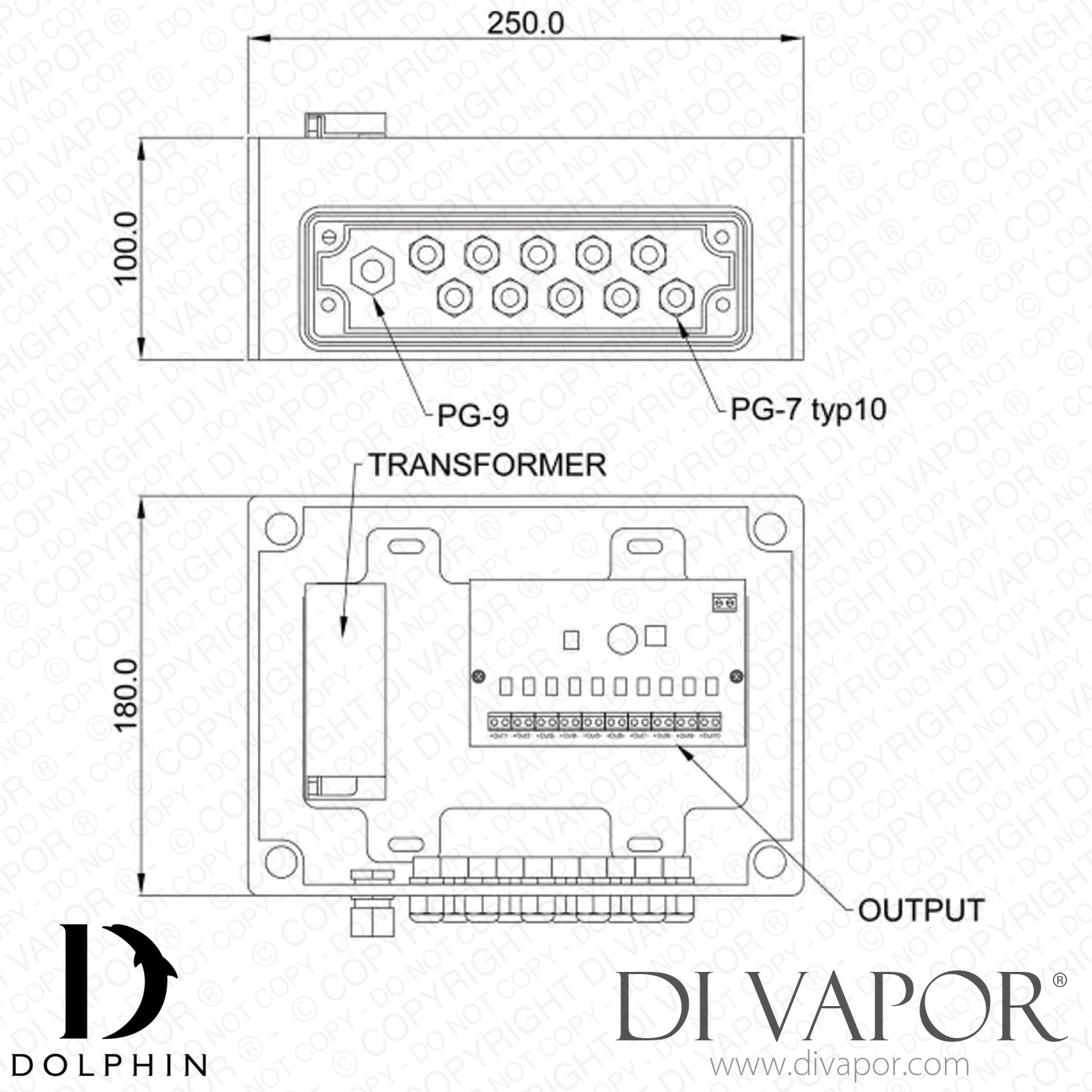 Dolphin Solutions Junction Box (DB87) Spare Parts