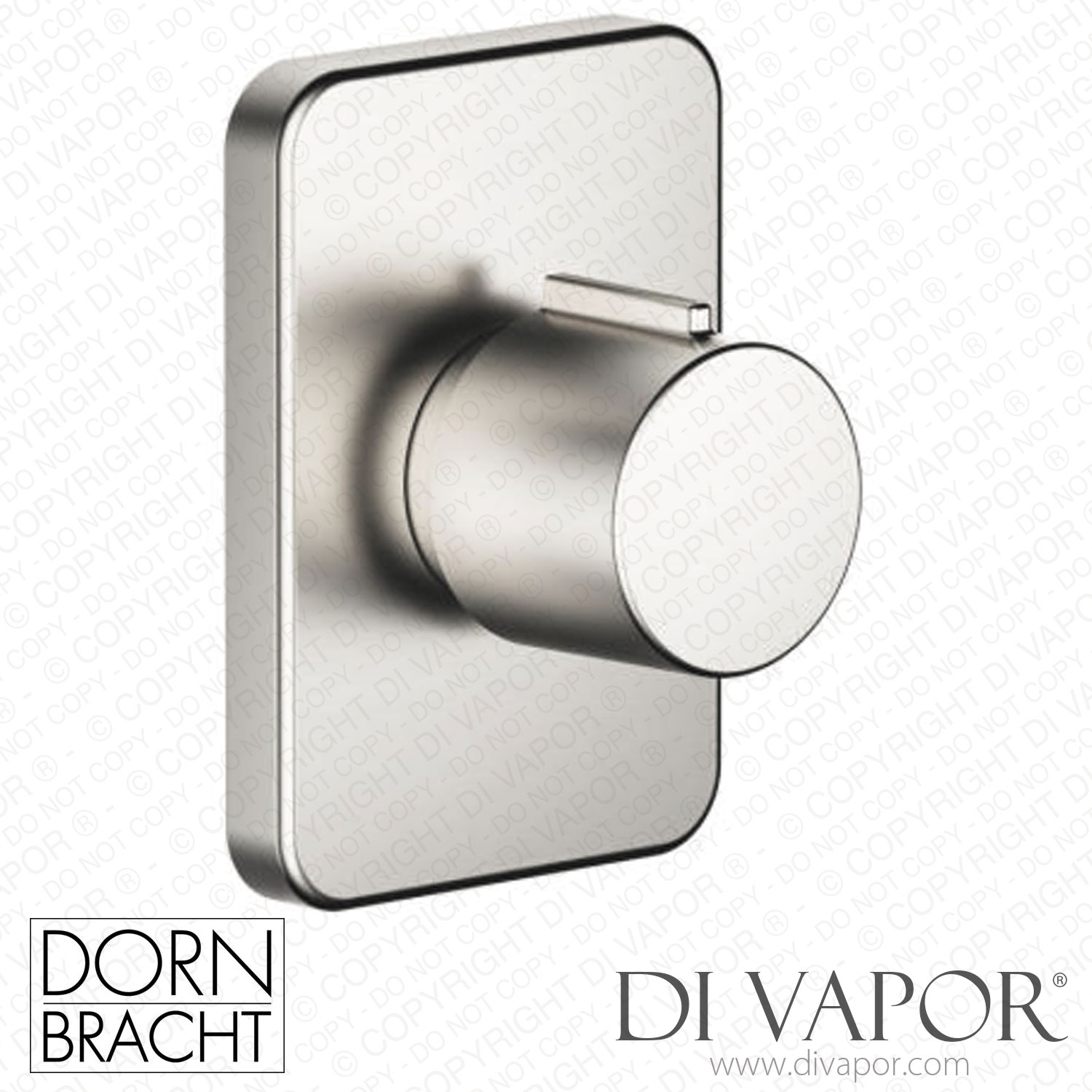 Dornbracht Lulu xTool Thermostat Module with 3 Valves 36503710 06_1 ...