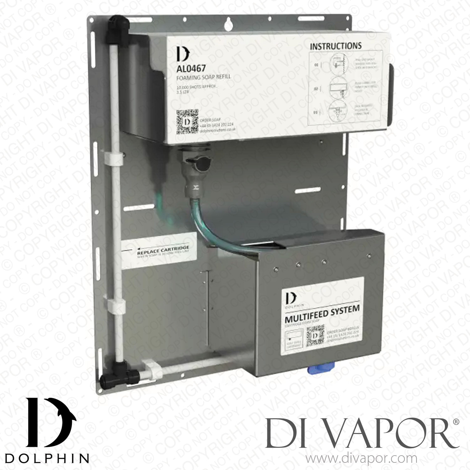 Dolphin Solutions Foam Soap Cartridge Multifeed System (DS800) Spare Parts