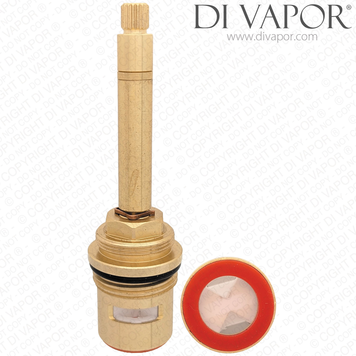 100mm 3/4 Inch Flow Cartridge Clockwise Turn to Open (18 Spline)