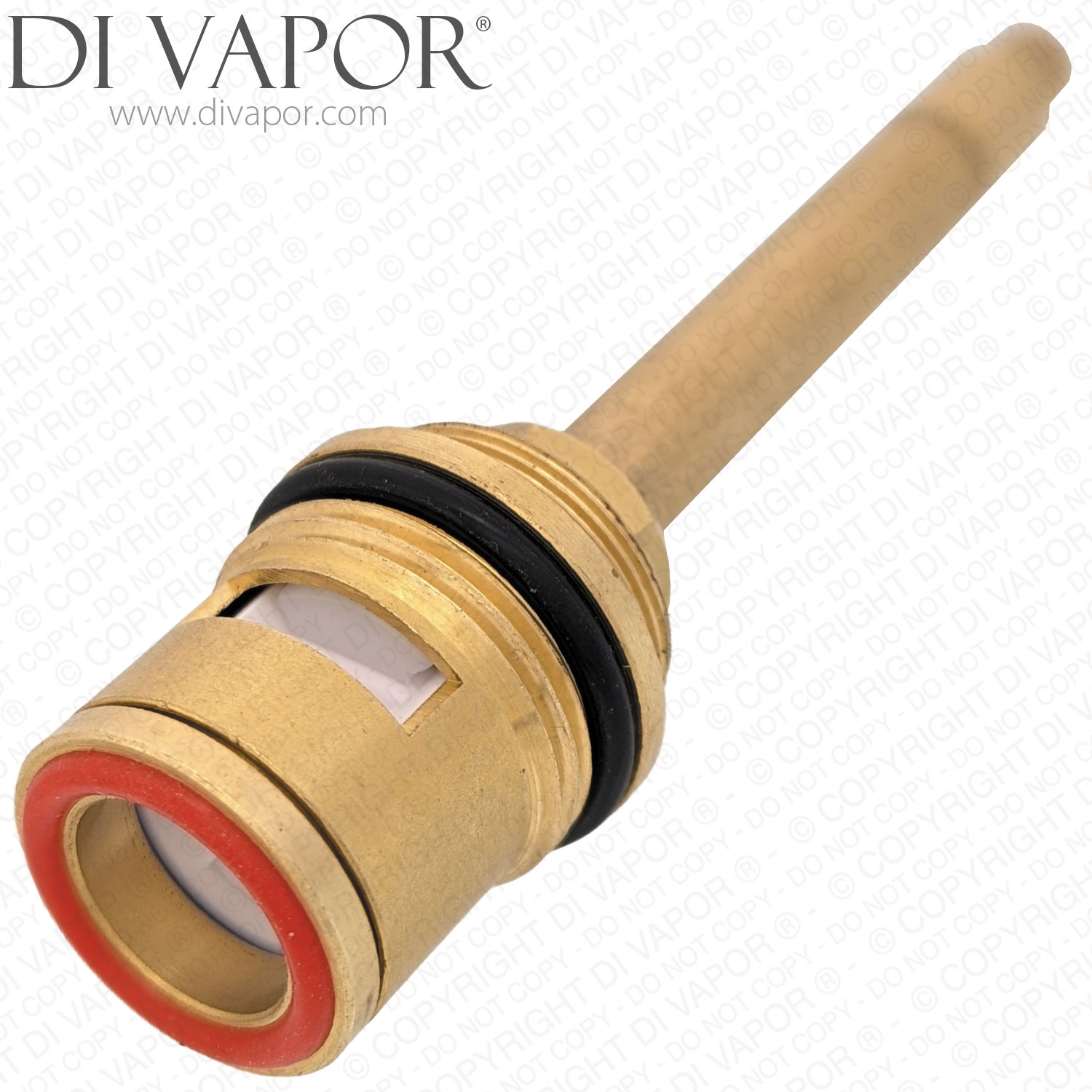 112mm 3/4 Inch On/Off Flow Ceramic Disc Cartridge - 20 Spline - Anti ...