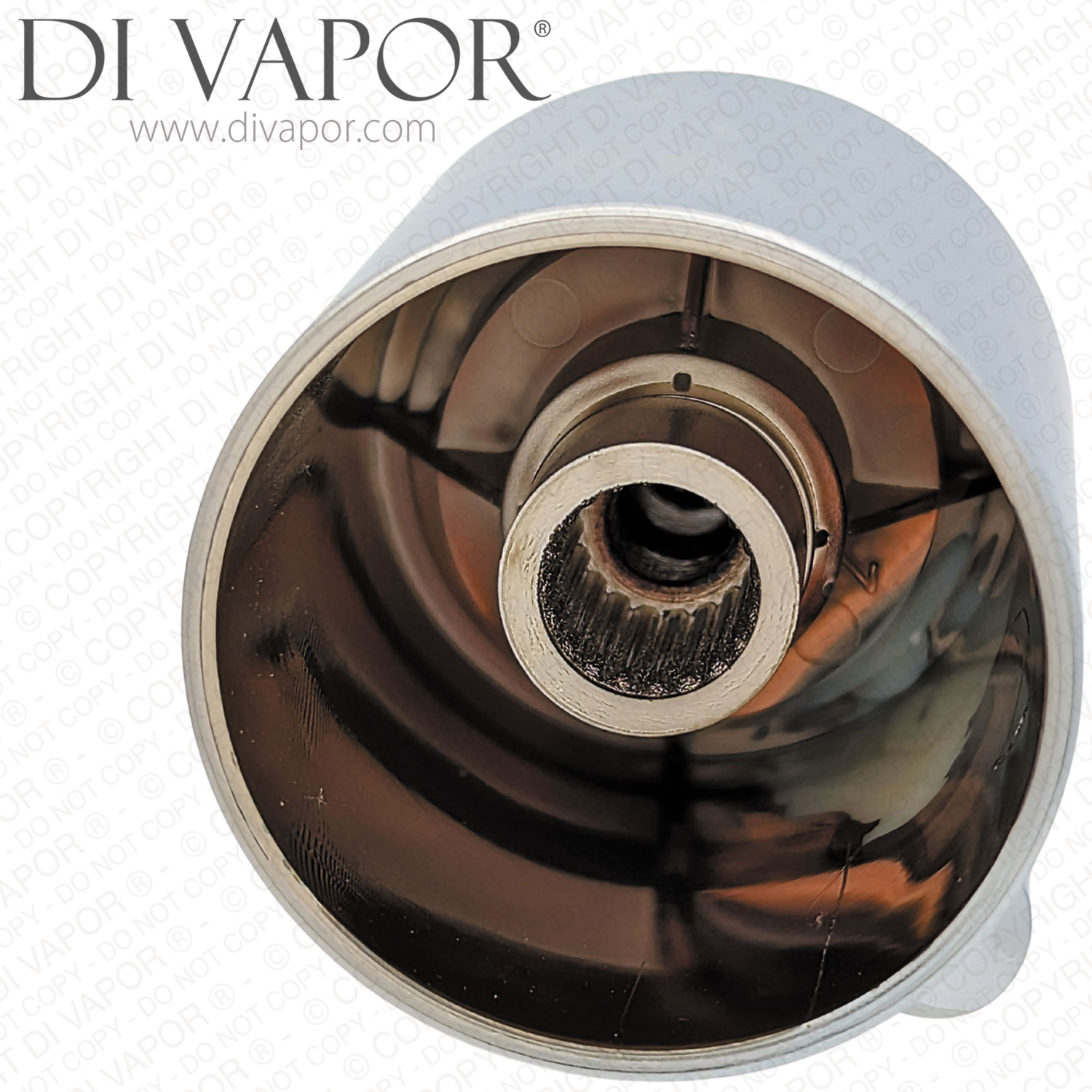 33mm Diameter Shower Bar Valve Flow Handle - 40mm Length - 20 Spline