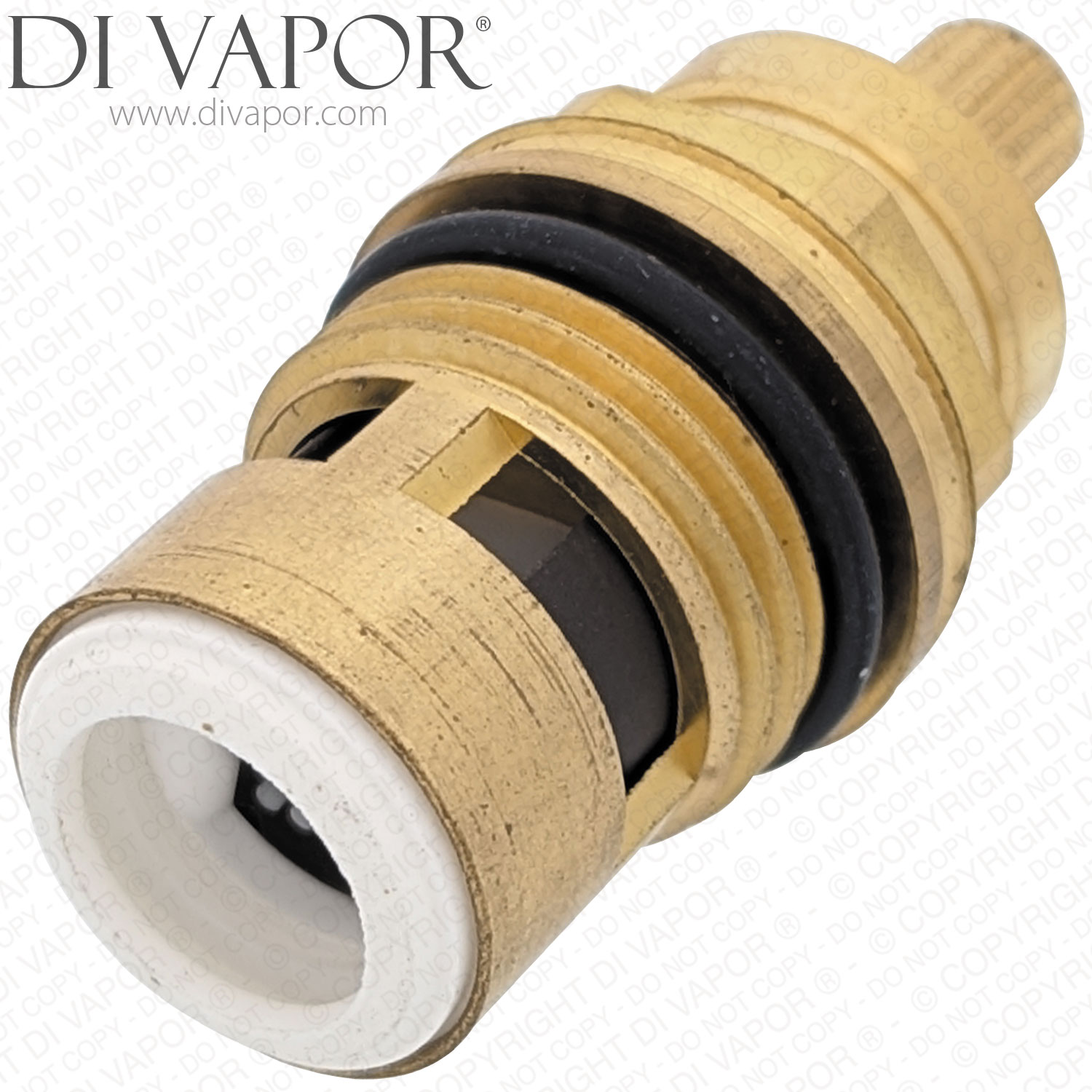 54mm Half Turn 1/2" BSP Flow Cartridge - 20 Spline - Anti-Clockwise ...
