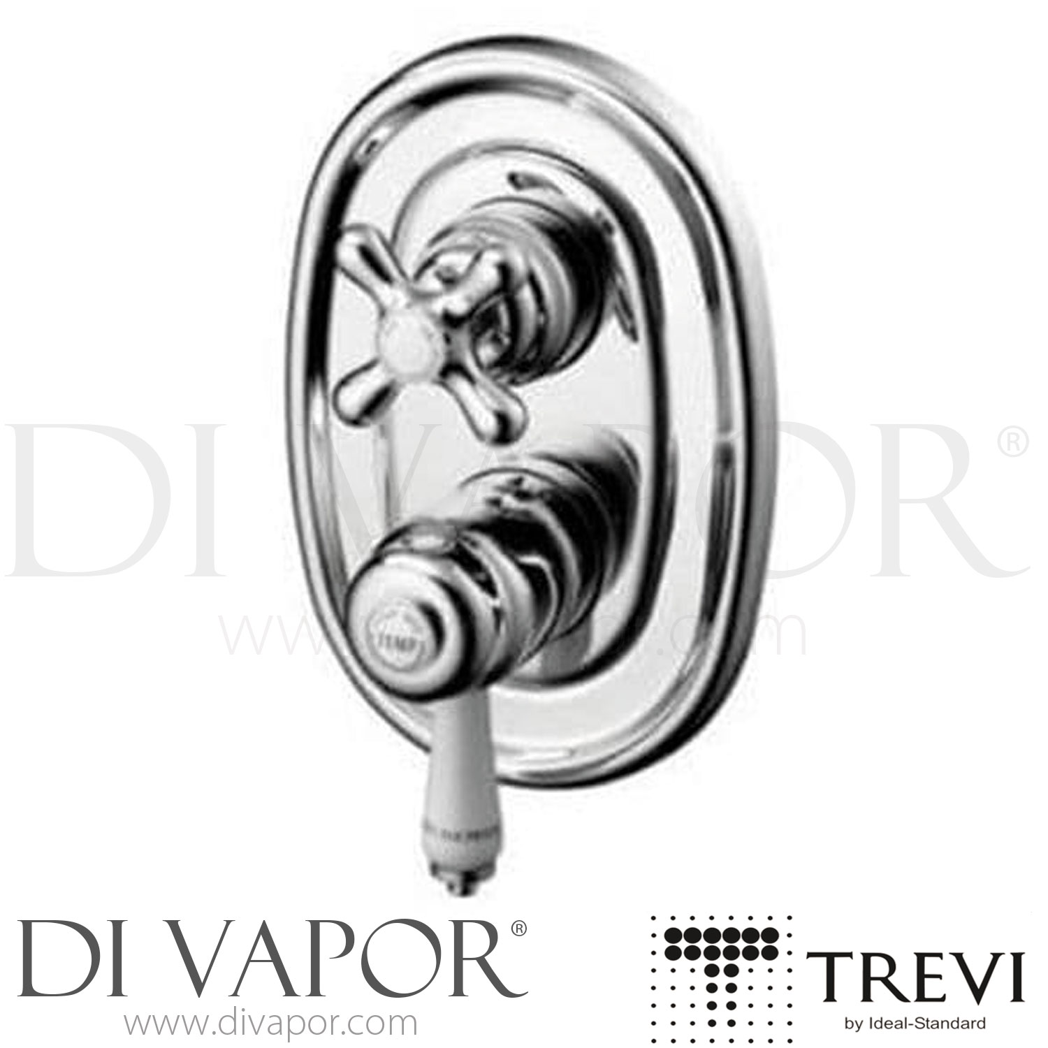 Trevi Sottini Traditional Built-In Thermostatic Shower Valve Spare ...