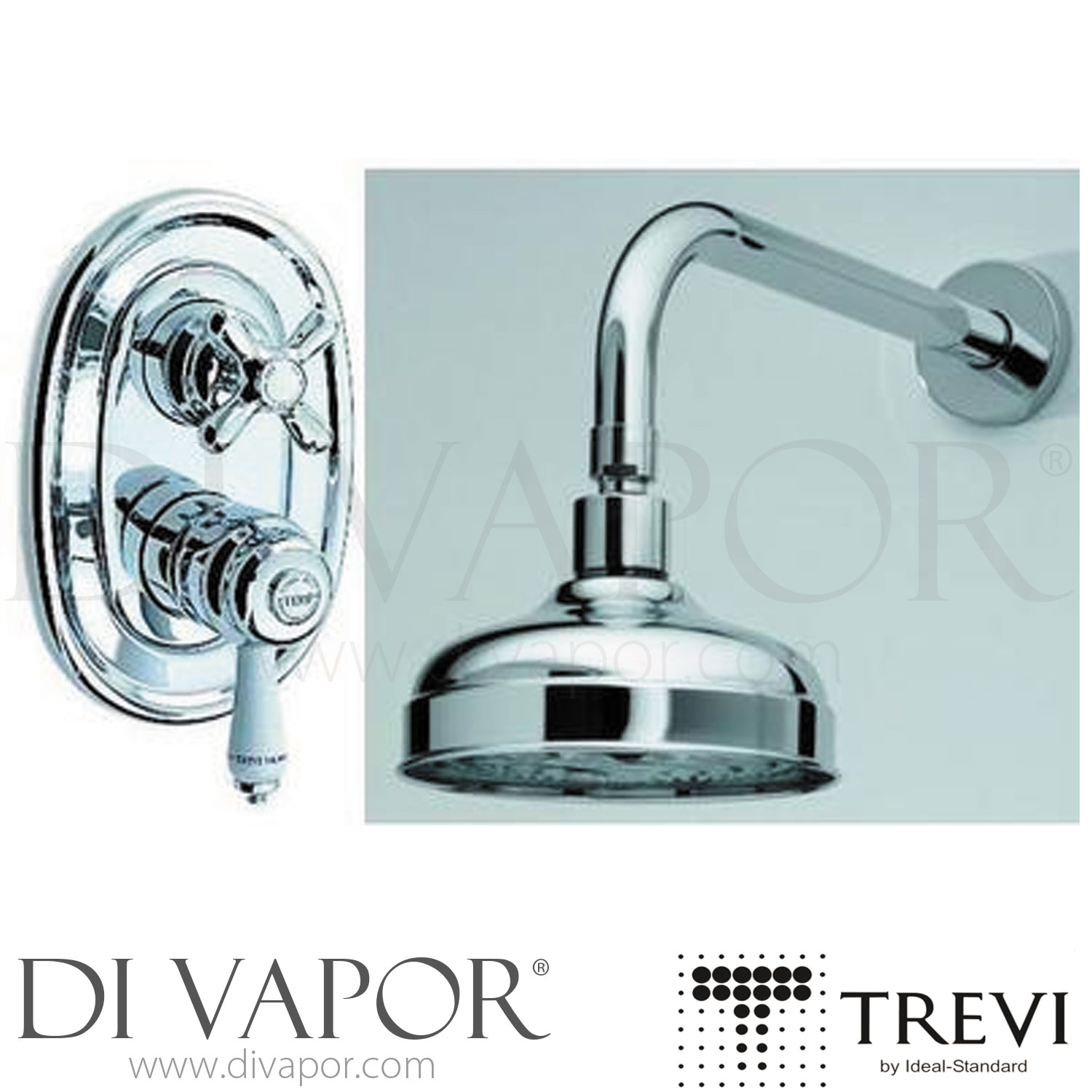 Trevi E3335AA Tradition Built-in Shower Pack Spare Parts