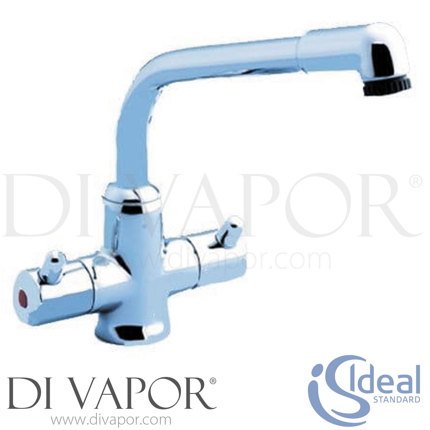 Ideal Standard Tantofex Tantadisc Dual Control One Taphole Sink Mixer ...