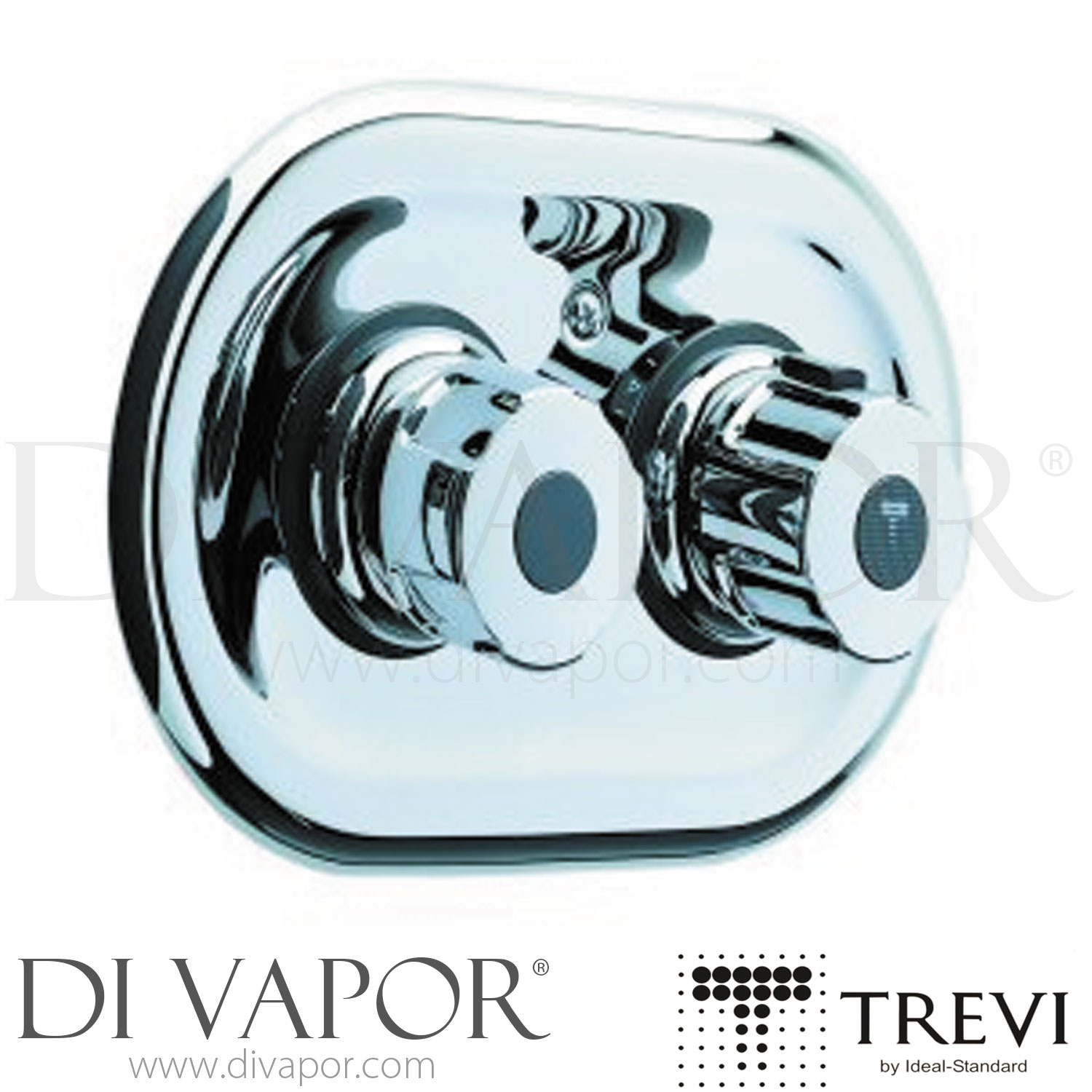 Trevi E9015AA Boost Built-In Mains Pressure Shower Valve and Elipse Bir ...