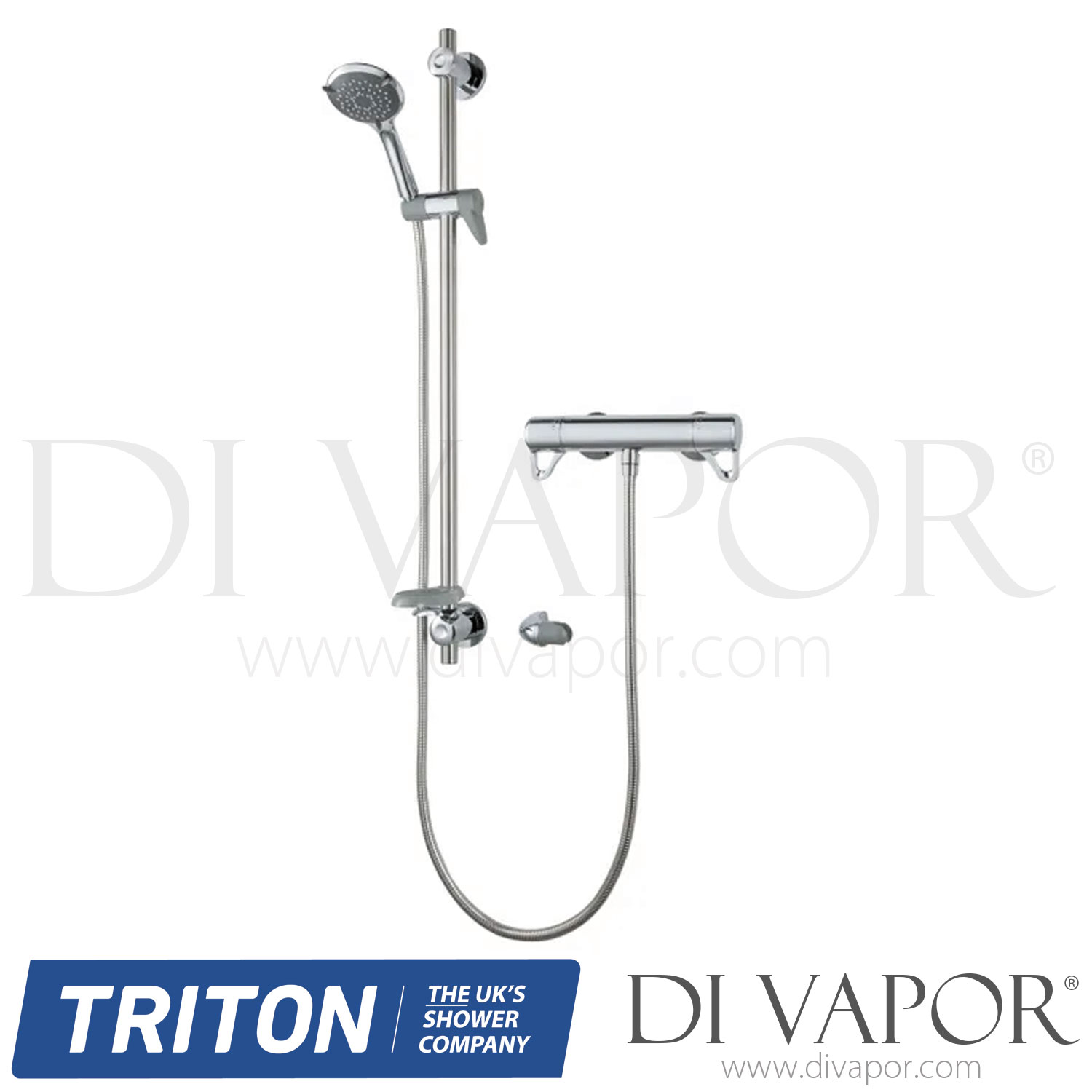 Triton ELITHBMINC3 Elina TMV3 Inclusive Bar Mixer Shower + Grab Spare Parts