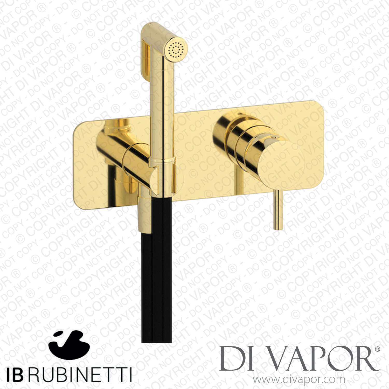 IB Rubinetti EMT706II Milanotorino Exposed Parts for Bidet Spray ...