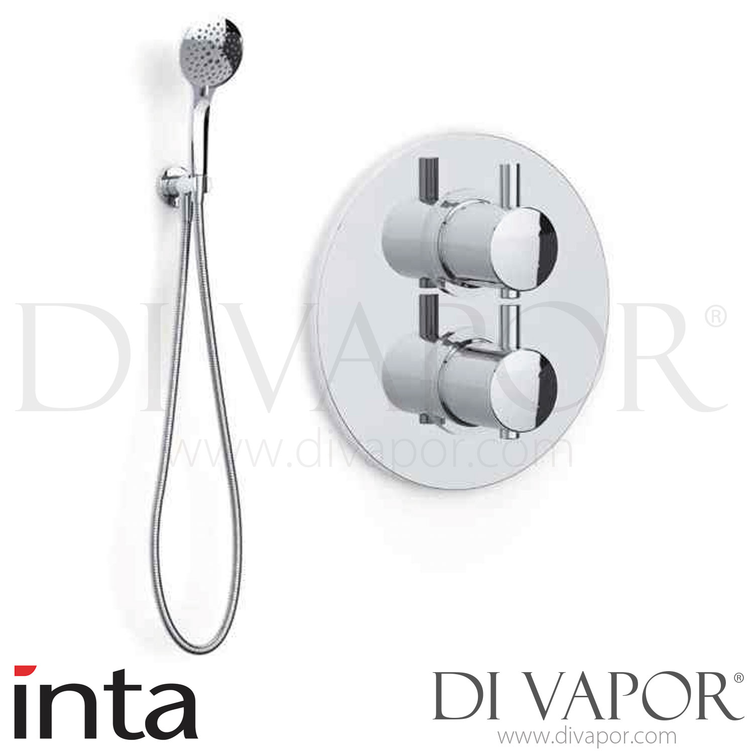 Inta ENZO21 Enzo Concealed Dual Outlet Thermostatic Shower Spare Parts
