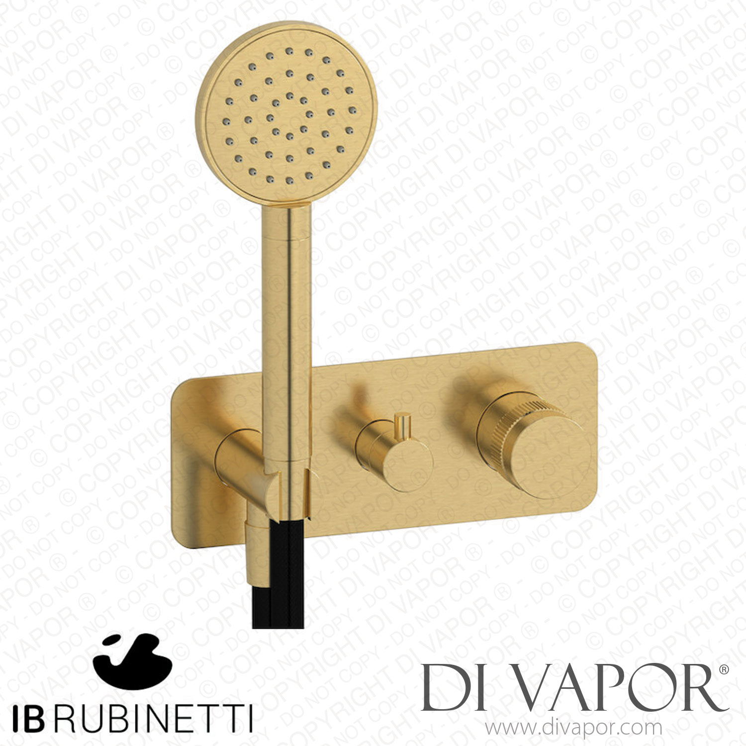 IB Rubinetti ERX313OS Reflex 2 Ways Wall Shower Hydroprogressive Mixer ...