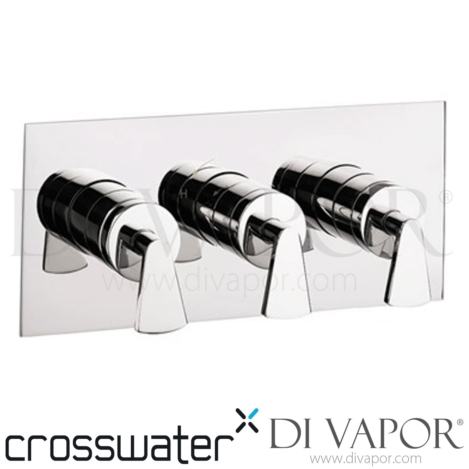 Crosswater ES1500RC Essence Thermostatic Shower Valve with 2 Way ...