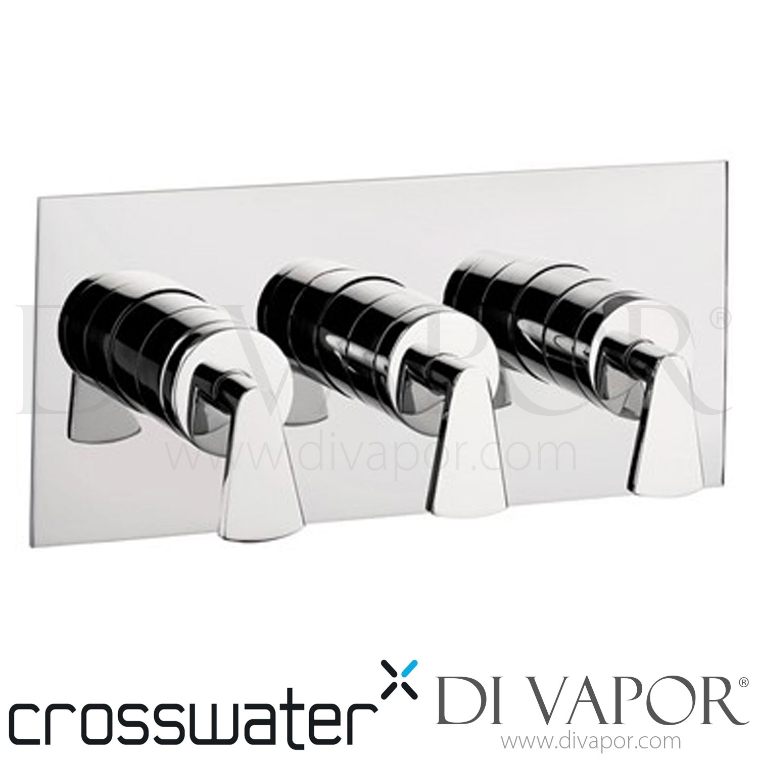 Crosswater ES3000RC Essence Thermostatic Shower Valve with 3 Way ...