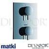 Matki EX05/O New Elixir Thermostatic Shower Valve 2008 Onwards Spare Parts