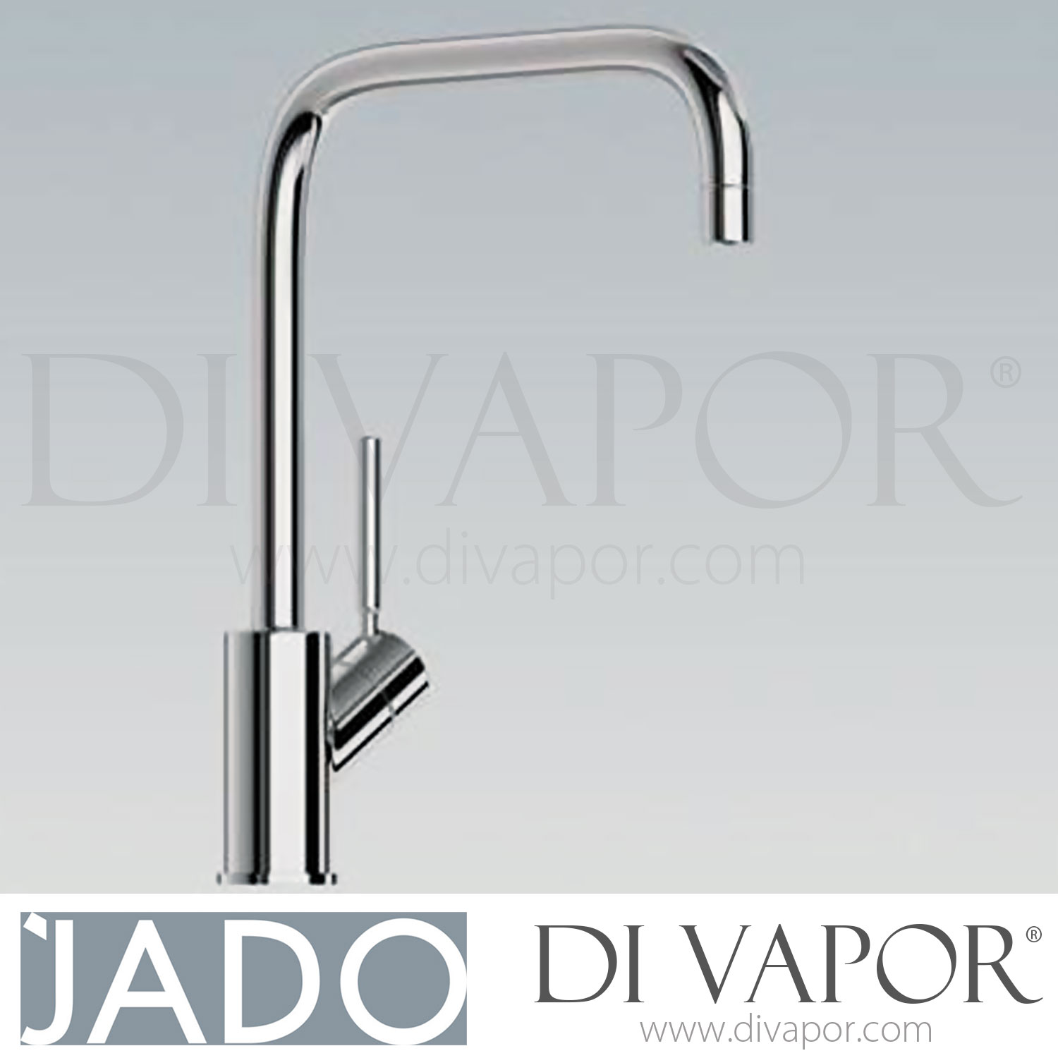 Jado F1291AA Geometry A5 Single Lever One Taphole Sink Mixer with ...