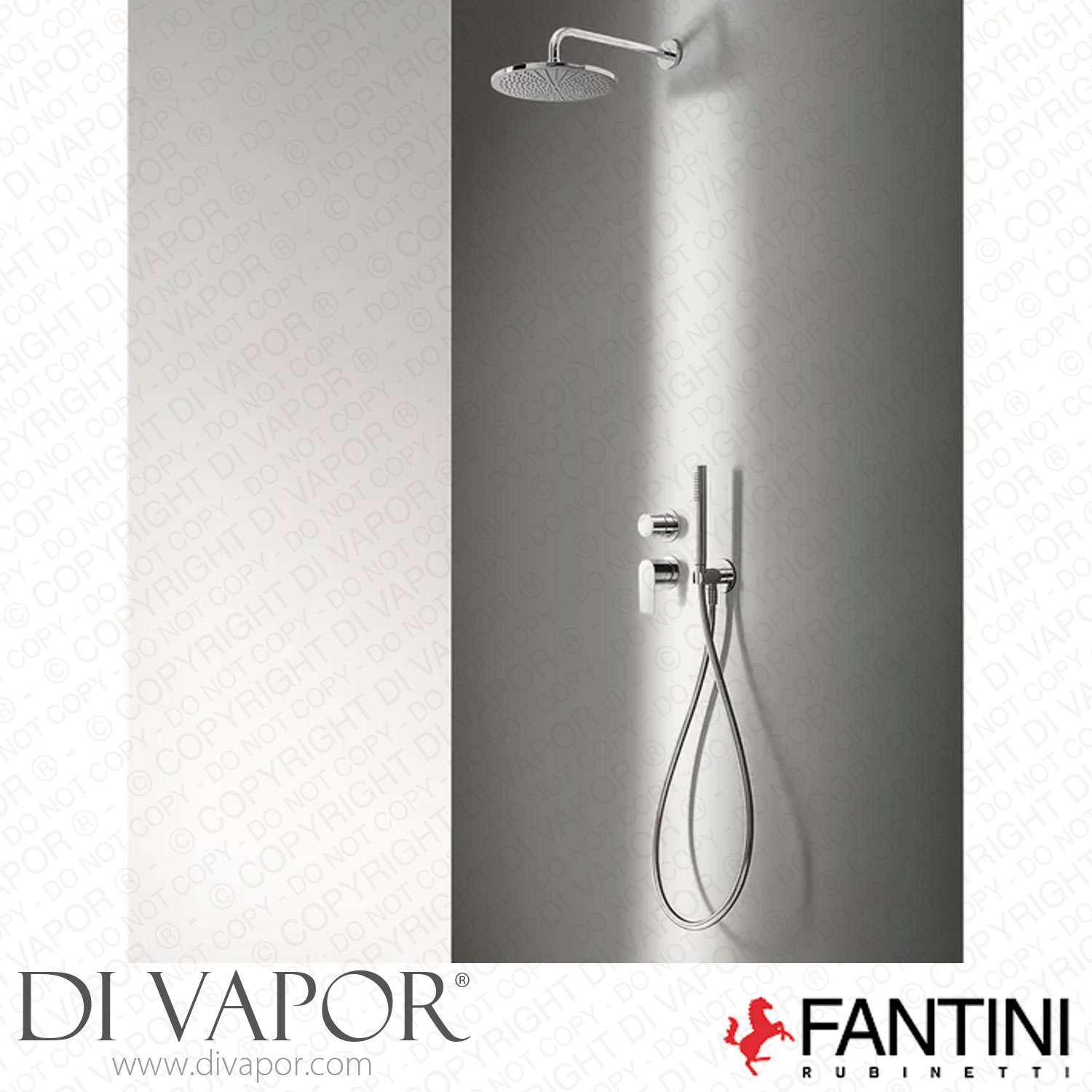 Fantini Myo Shower Set with Overhead Shower Spare Parts