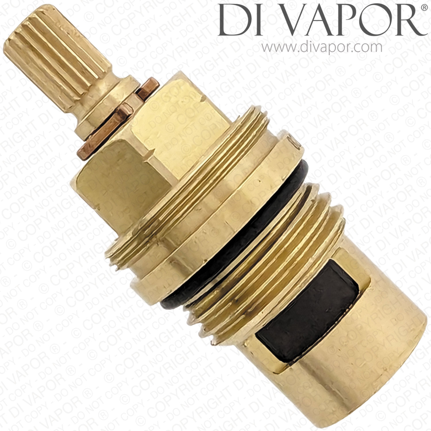 Fired Earth Logic 3 Hole Wall Mounted Basin Tap Cold Cartridge ...