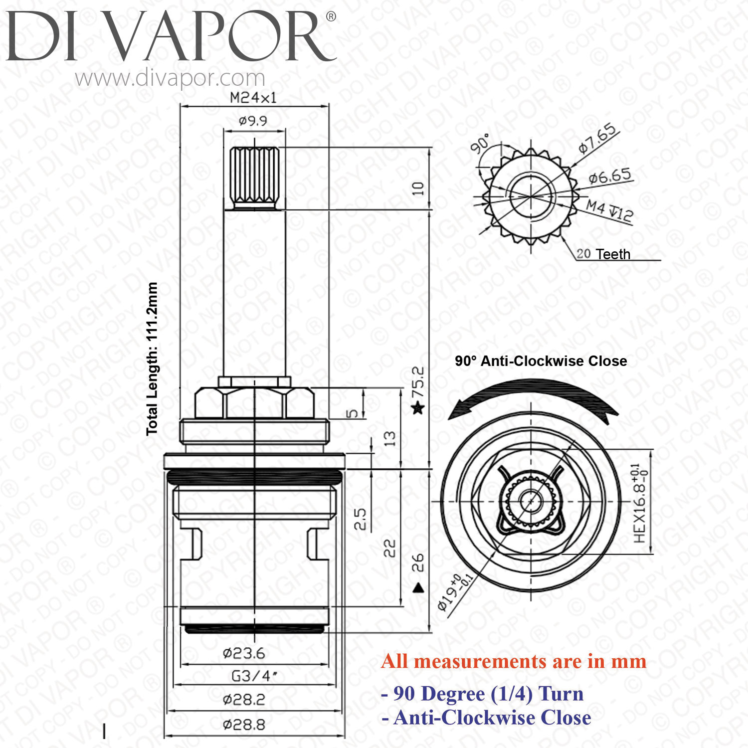 Frontline Aqua Flow Anti-Clockwise Open Flow Cartridge - FL9984 ...