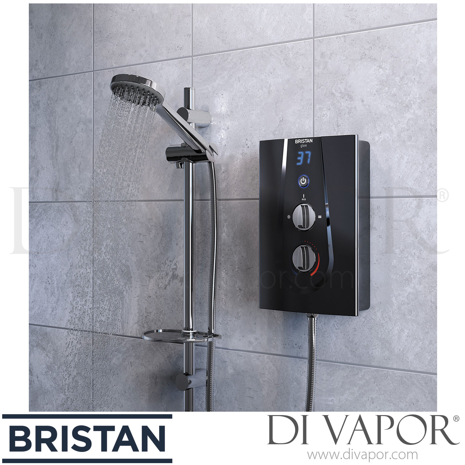 Bristan Gle3105 B Glee Electric Shower 10 5kw Black Spare Parts