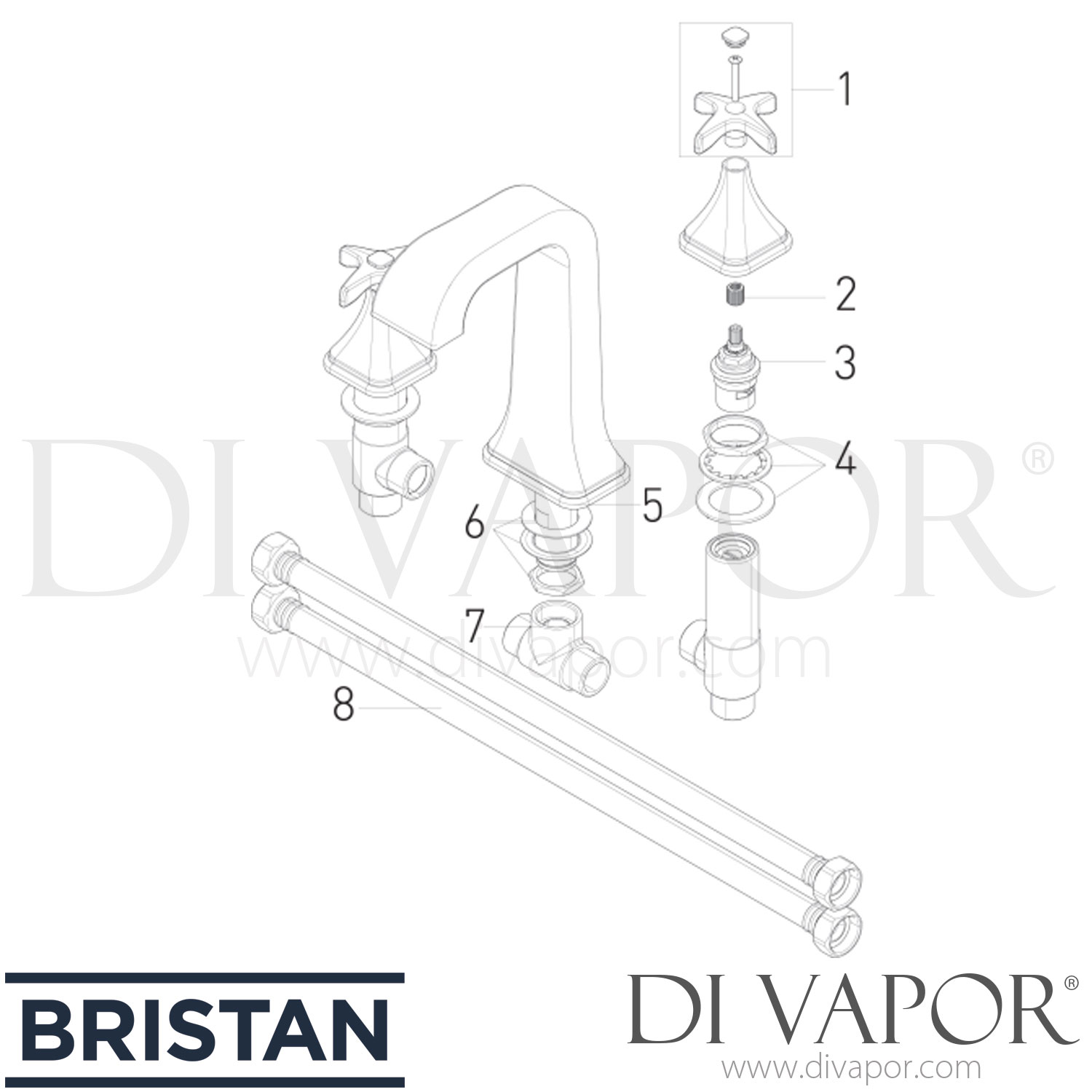 Bristan FRZ BAS C Frenzy Basin Mixer Tap - 16/01/2018 - Spare Parts