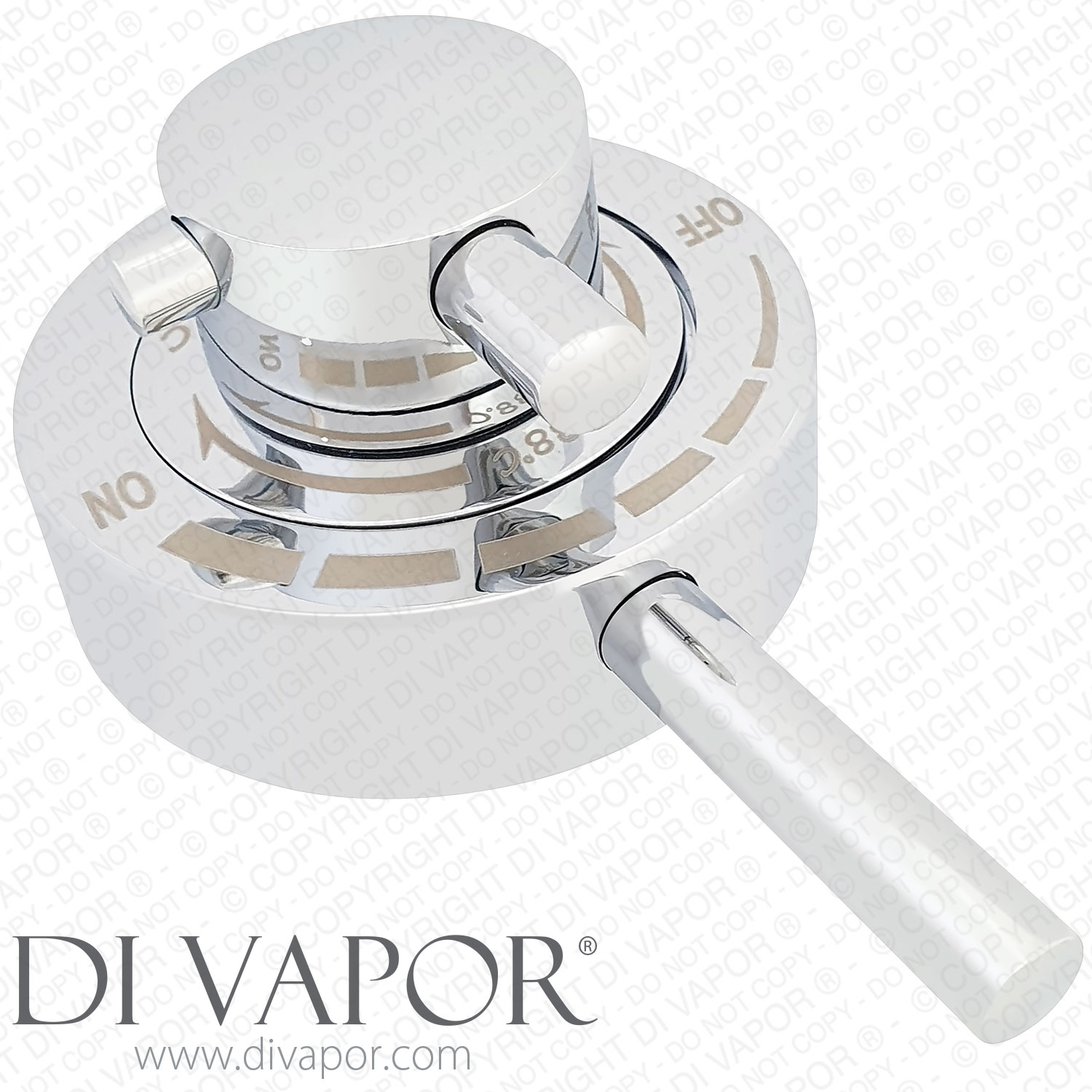 Handle Assembly for GR007-CON Modern Concealed Concentric Solid Brass ...