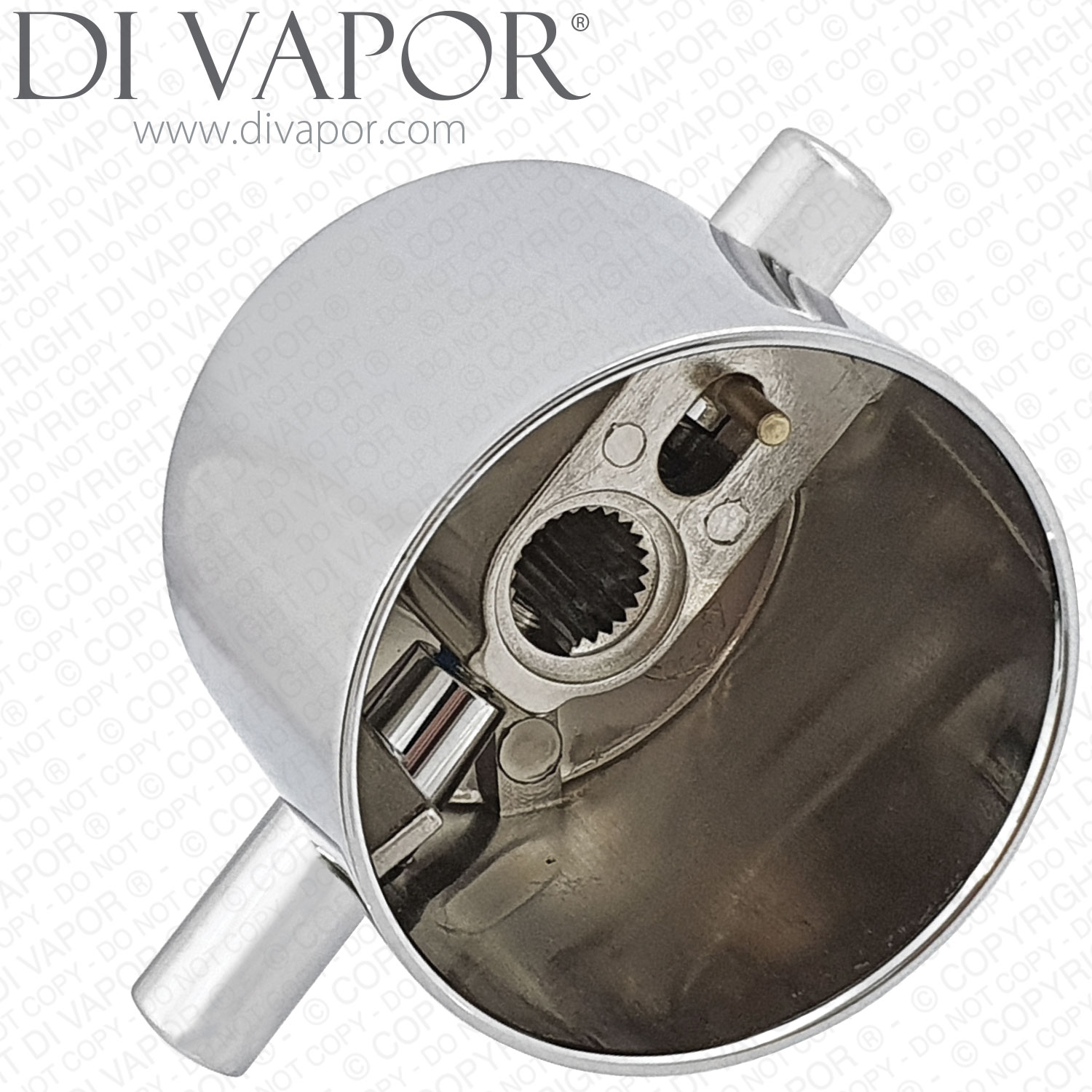 Round Shower Valve Temperature Control Handle - 24 Spline - GS3425