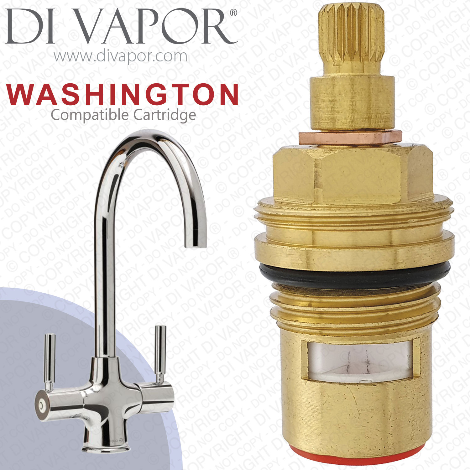 CAPLE Washington Dual Control Hot Tap Cartridge - WAS4/CH Compatible ...