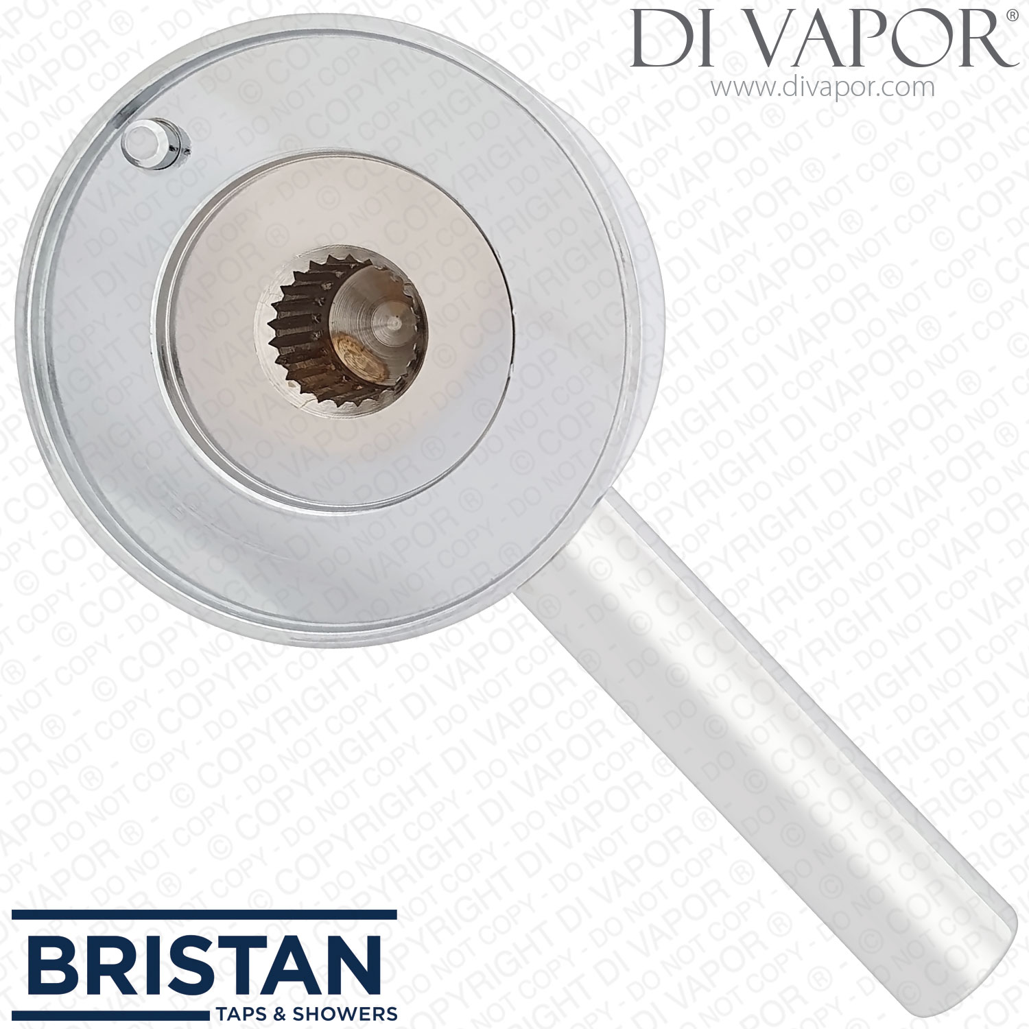 Bristan HD PRISM1 Temperature Handle - Chrome Bristan HD PRISM1 Temperature Handle - Chrome