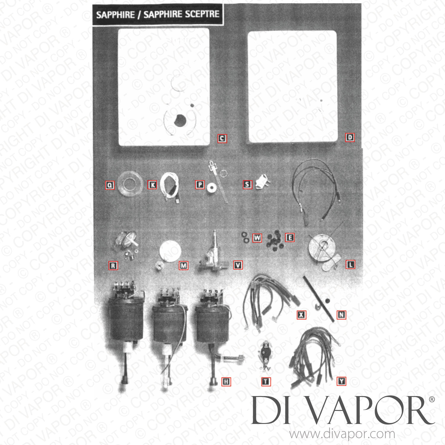 Heatrae Sadia Sapphire & Sceptre Spare Parts