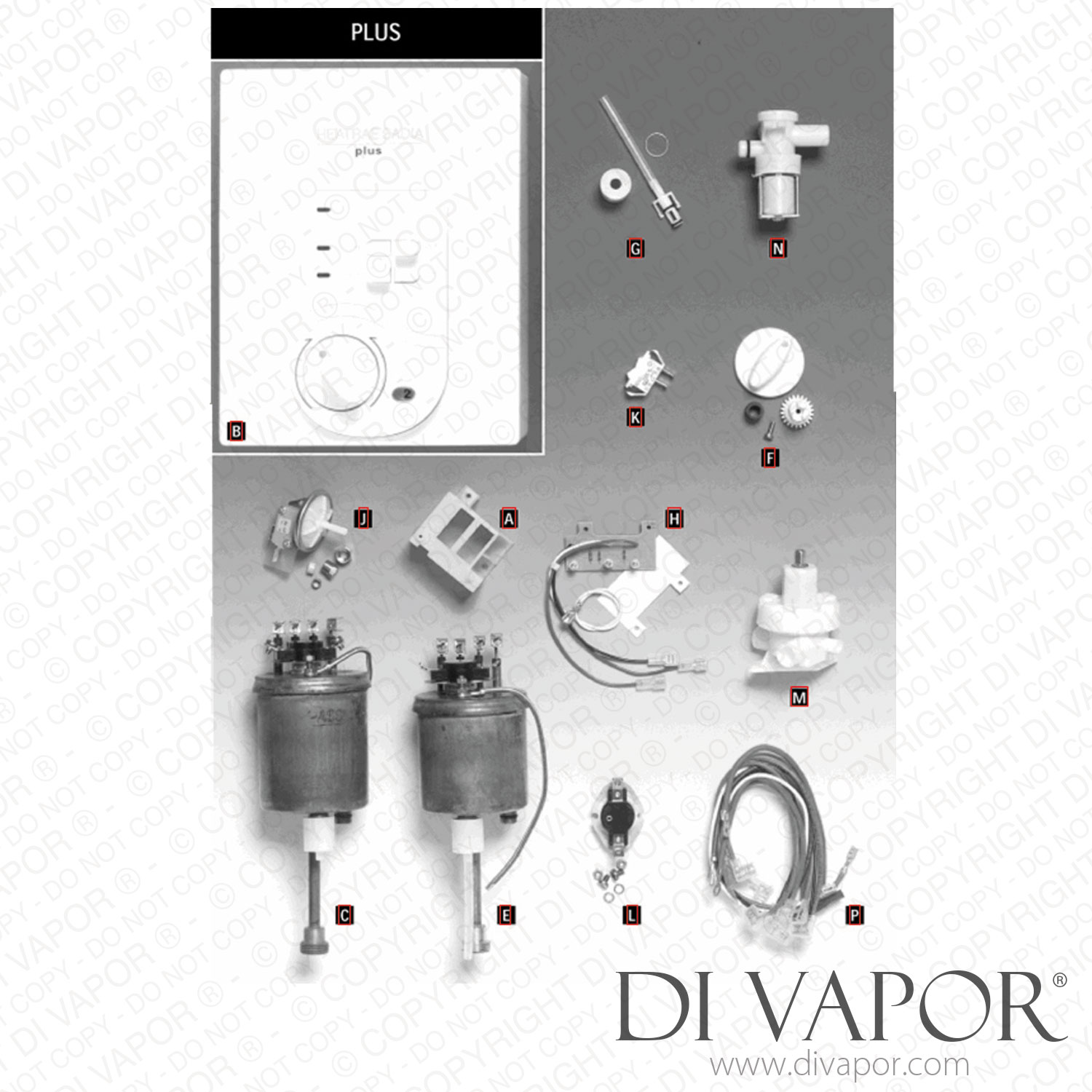 Heatrae Sadia Plus Spare Parts