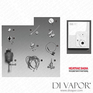 Steam shower, shower and sauna spare parts from Di Vapor